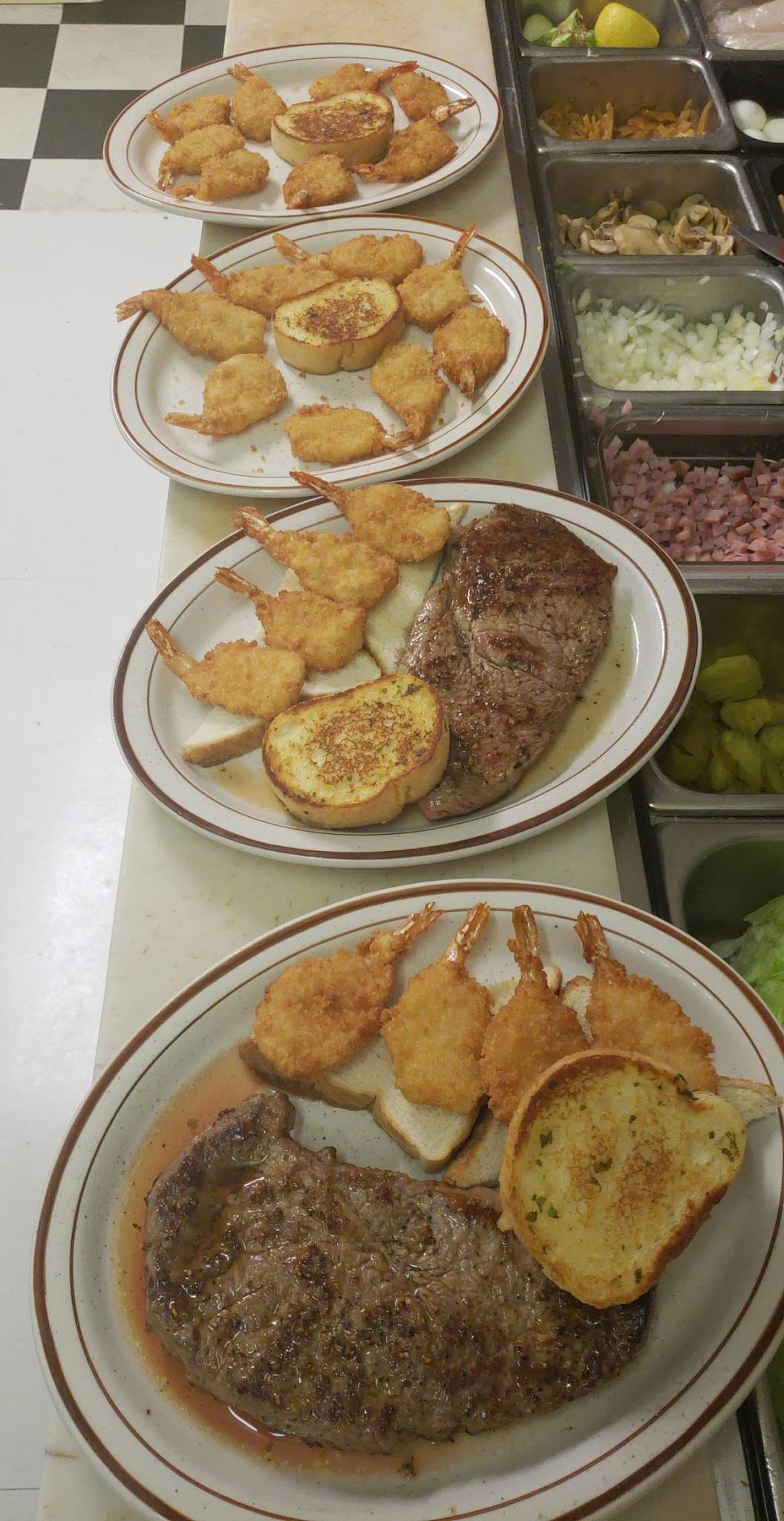 Menu at Larry's Place restaurant, Anamosa