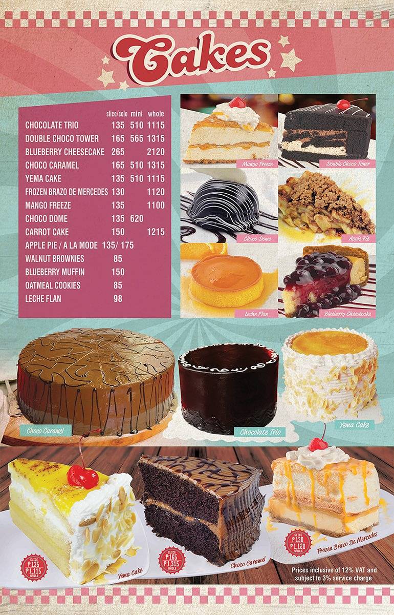 Menu at Filling Station Bar And Cafe, Makati, P Burgos