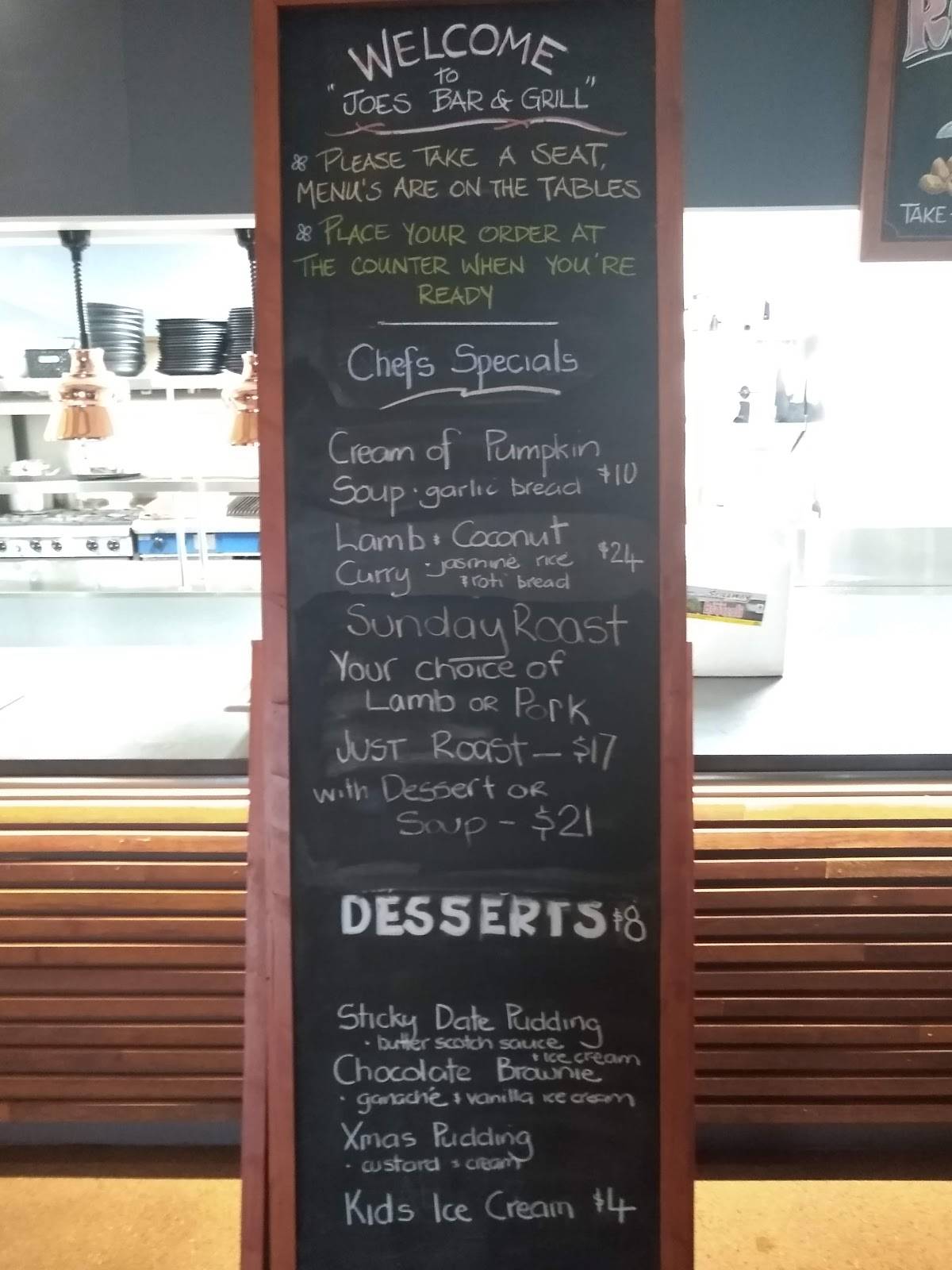 Menu at Matso's Sunshine Coast Brewery restaurant, Eumundi