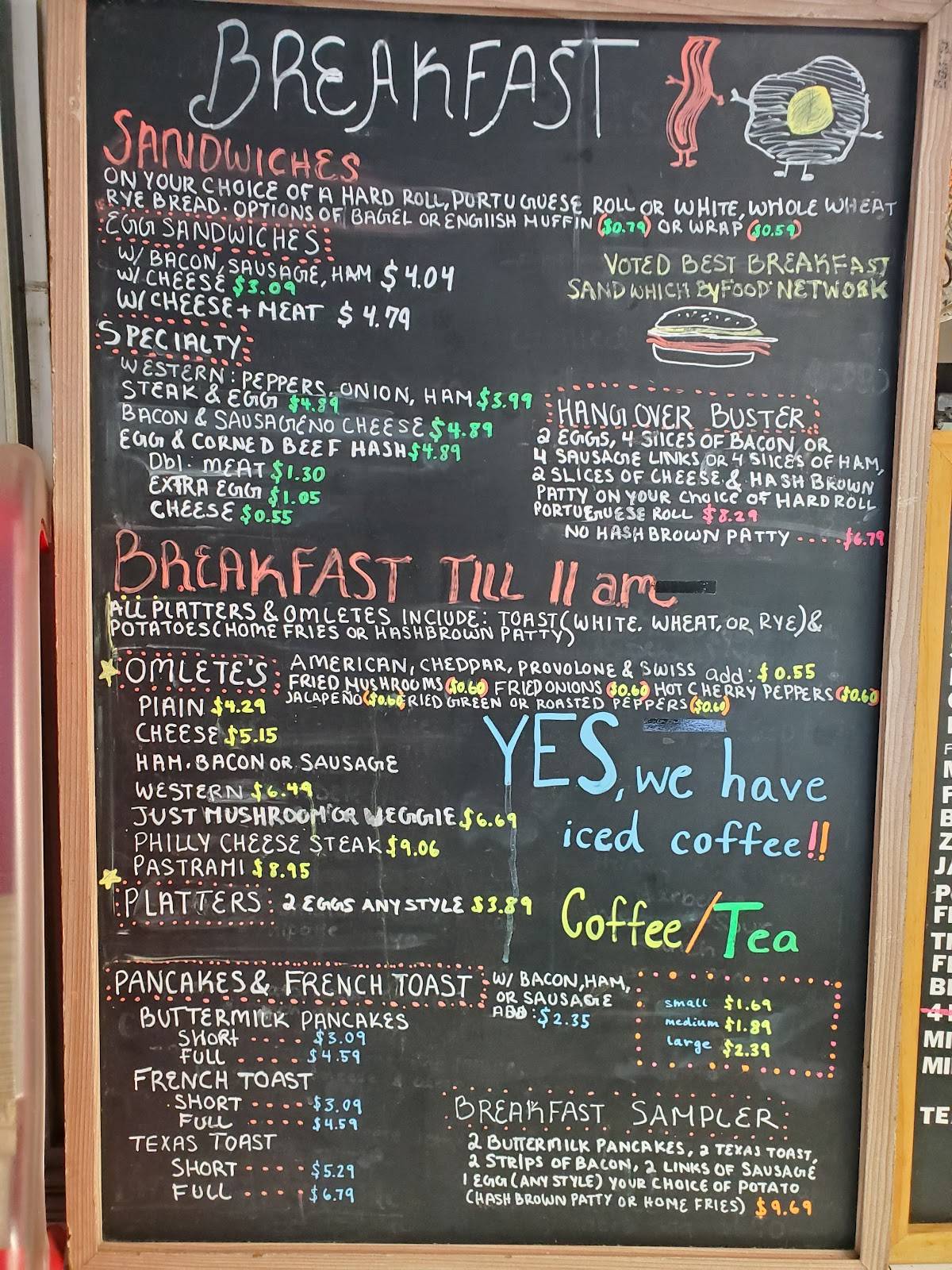 Menu at Lake Zoar Drive-In fast food, Monroe