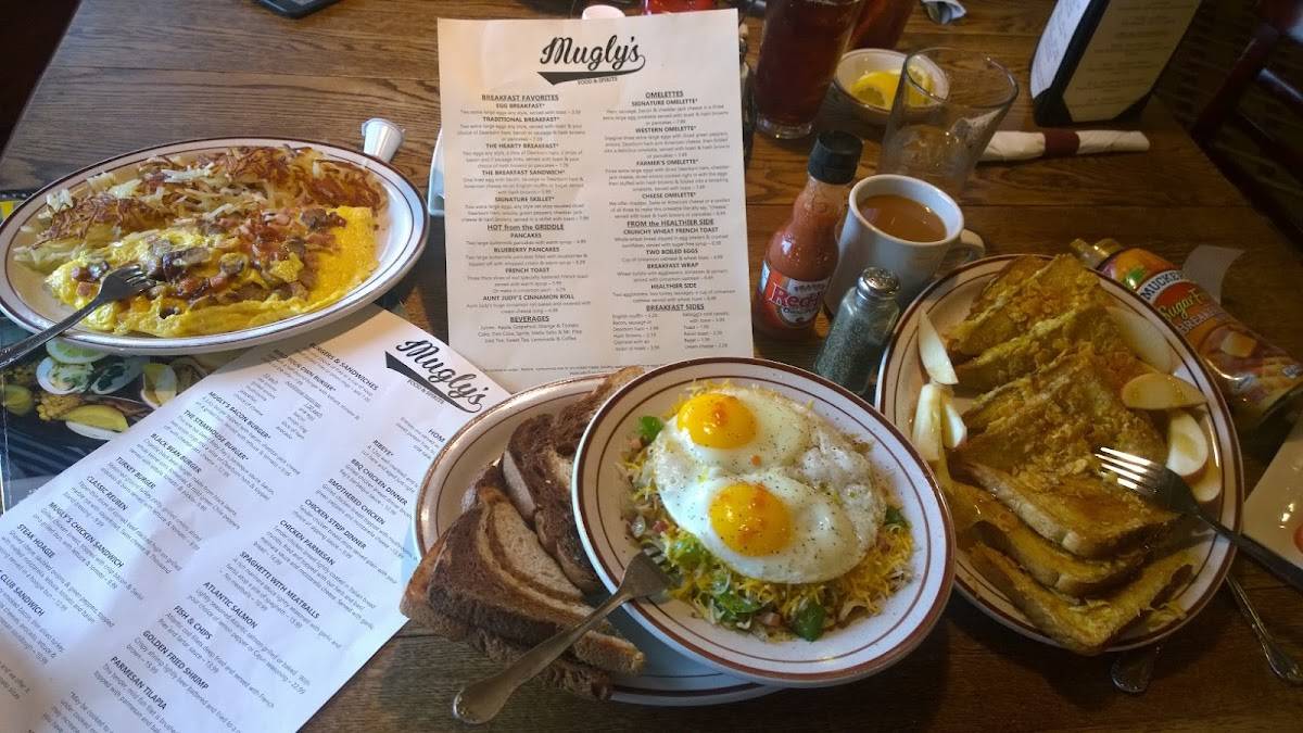 Menu at Muglys Food & Spirits restaurant, Allen Park