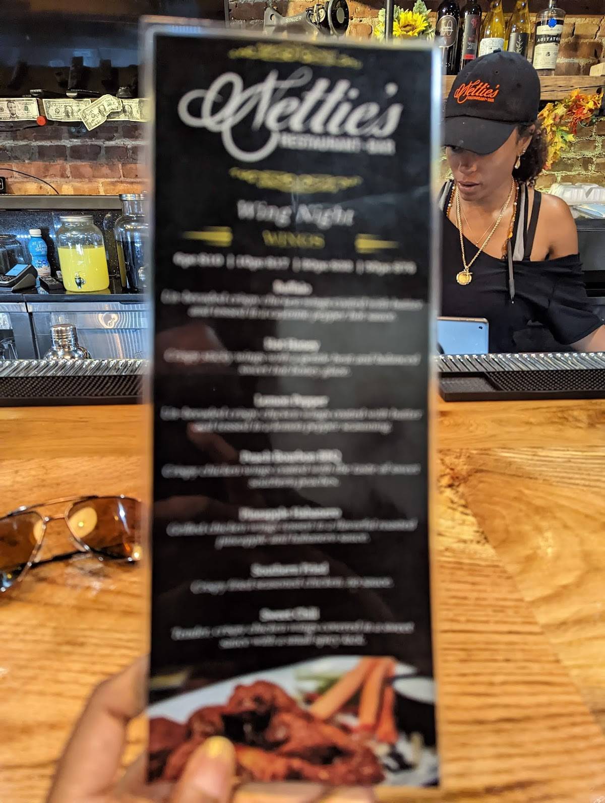 Menu at Nettie's Restaurant, New York City