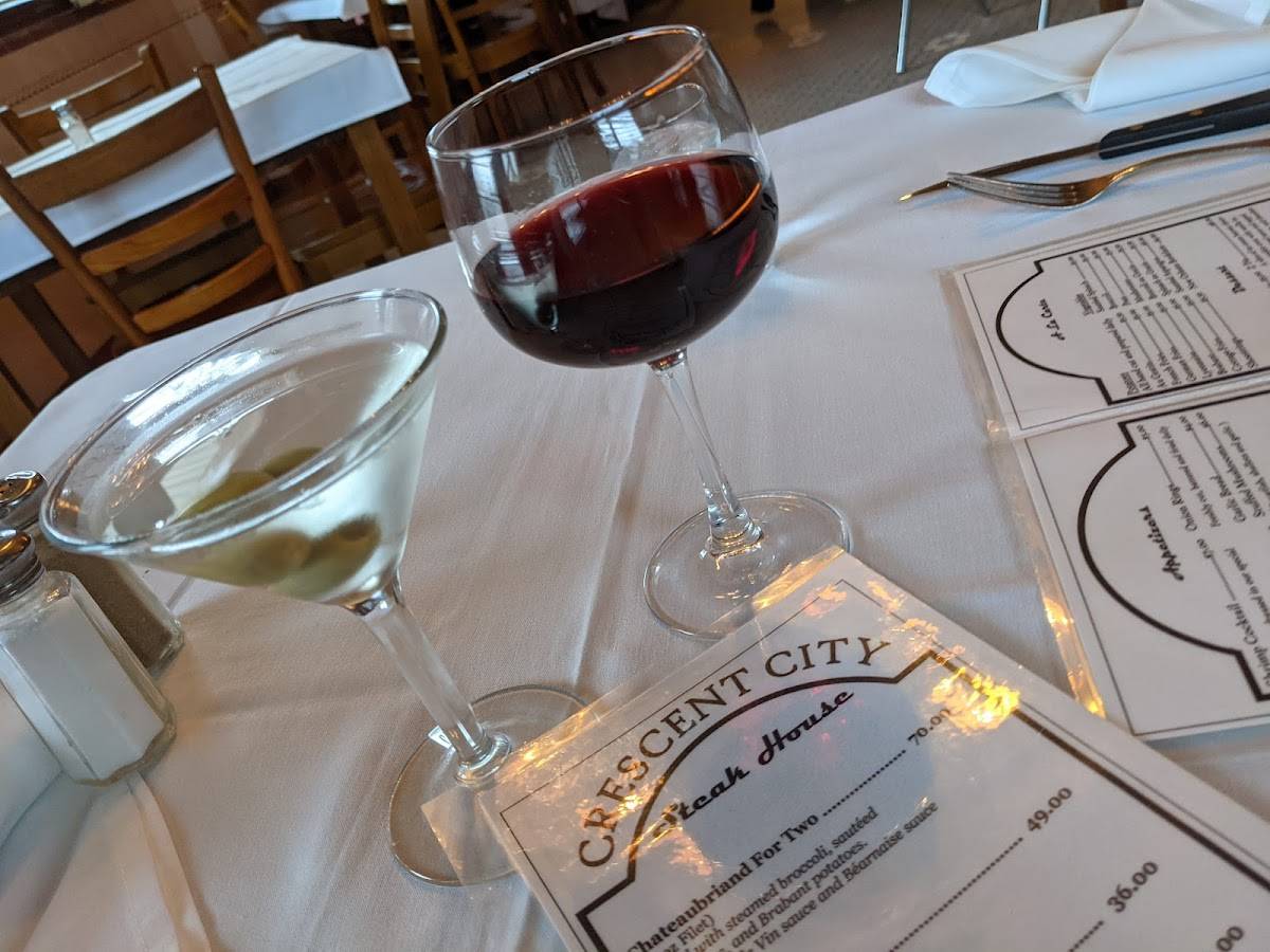 Menu at Crescent City Steak House steakhouse, New Orleans