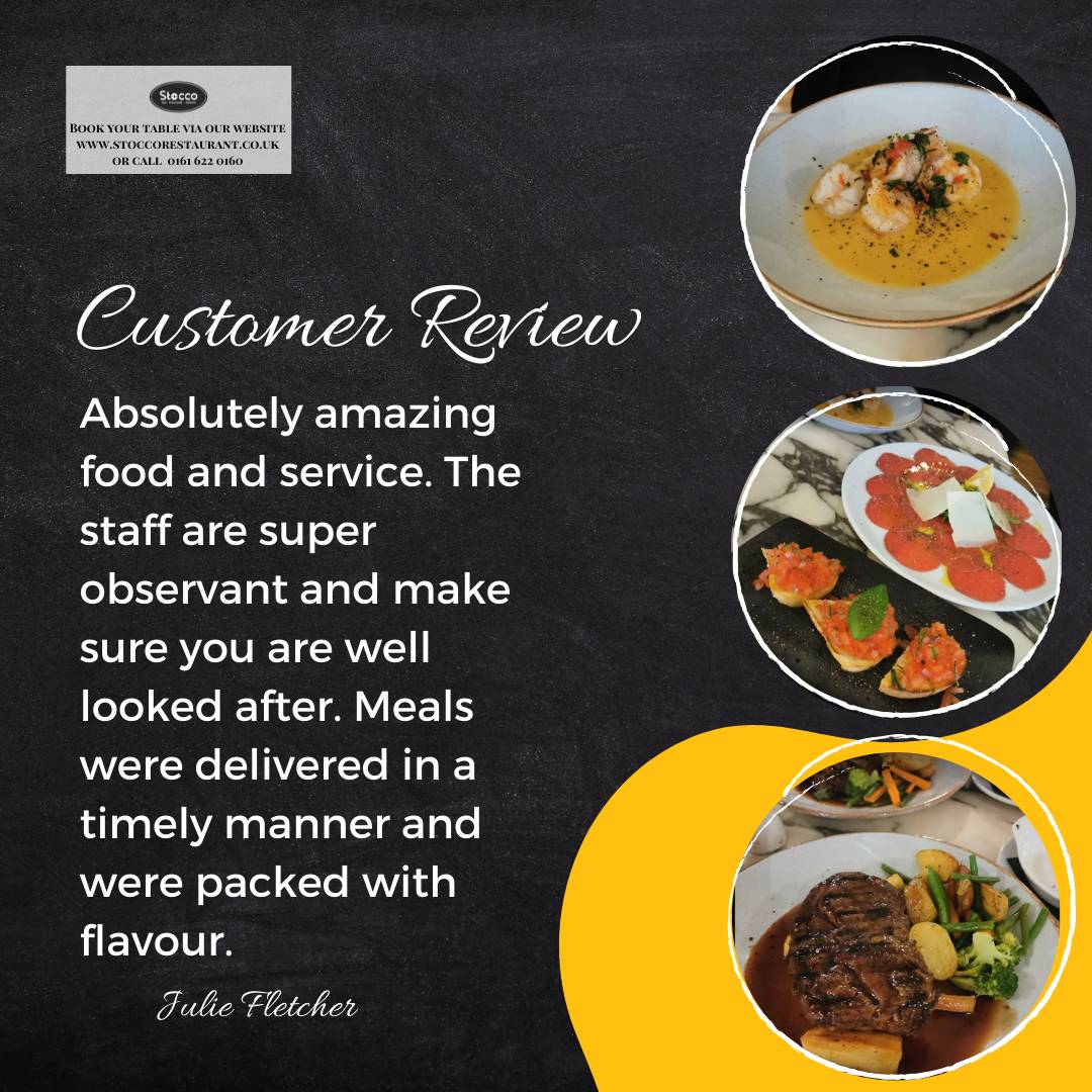Menu at Stocco Oldham - Authentic Italian Restaurant, Oldham