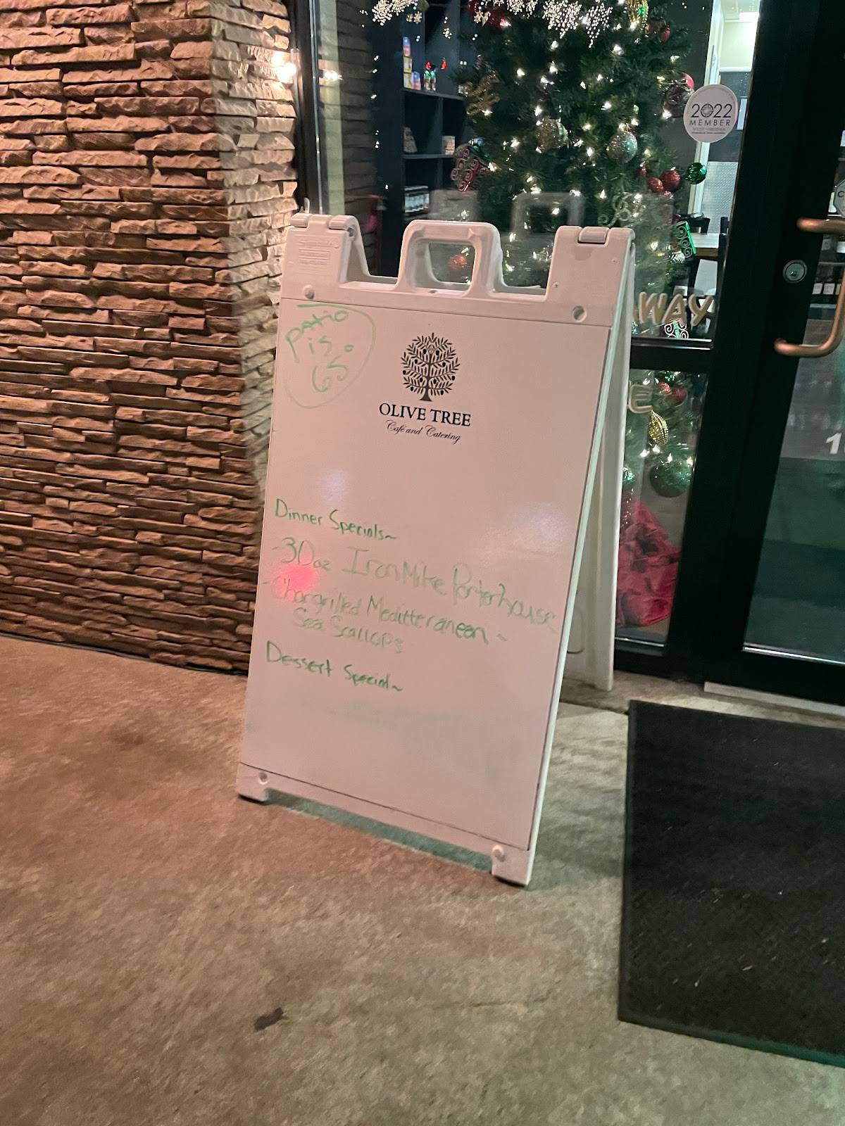 Menu at Olive Tree Cafe and Catering, South Charleston