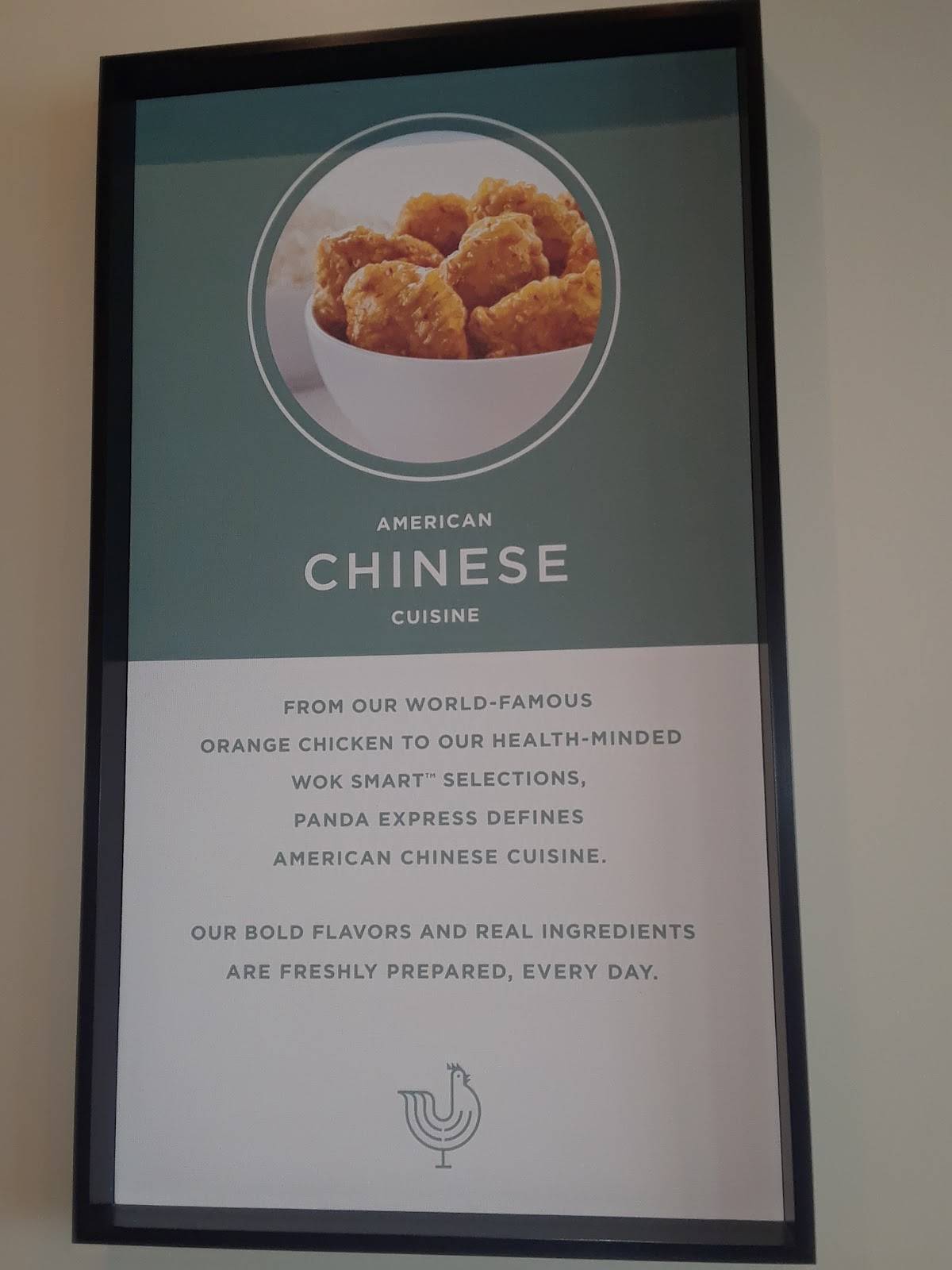Menu at Panda Express fast food, Lodi, W Kettleman Ln