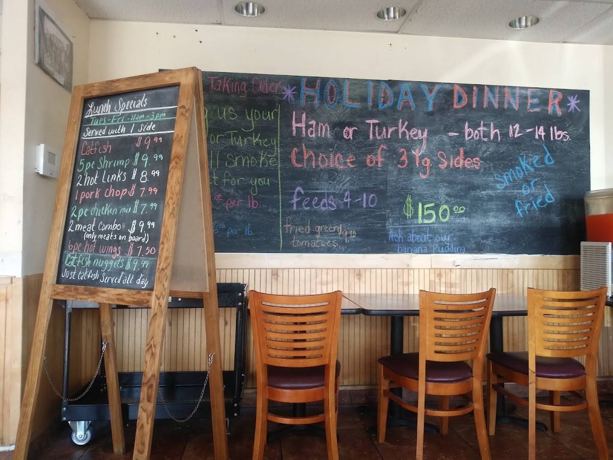 Menu at Stacy's off Da Hook Soulfood & BBQ, Phoenix, W Glendale Ave