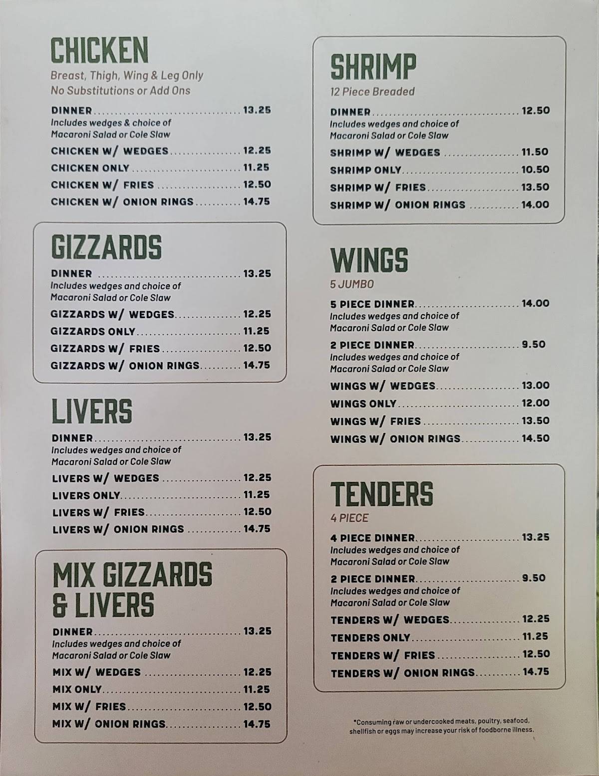 Menu at Alpine Inn pub & bar, Omaha