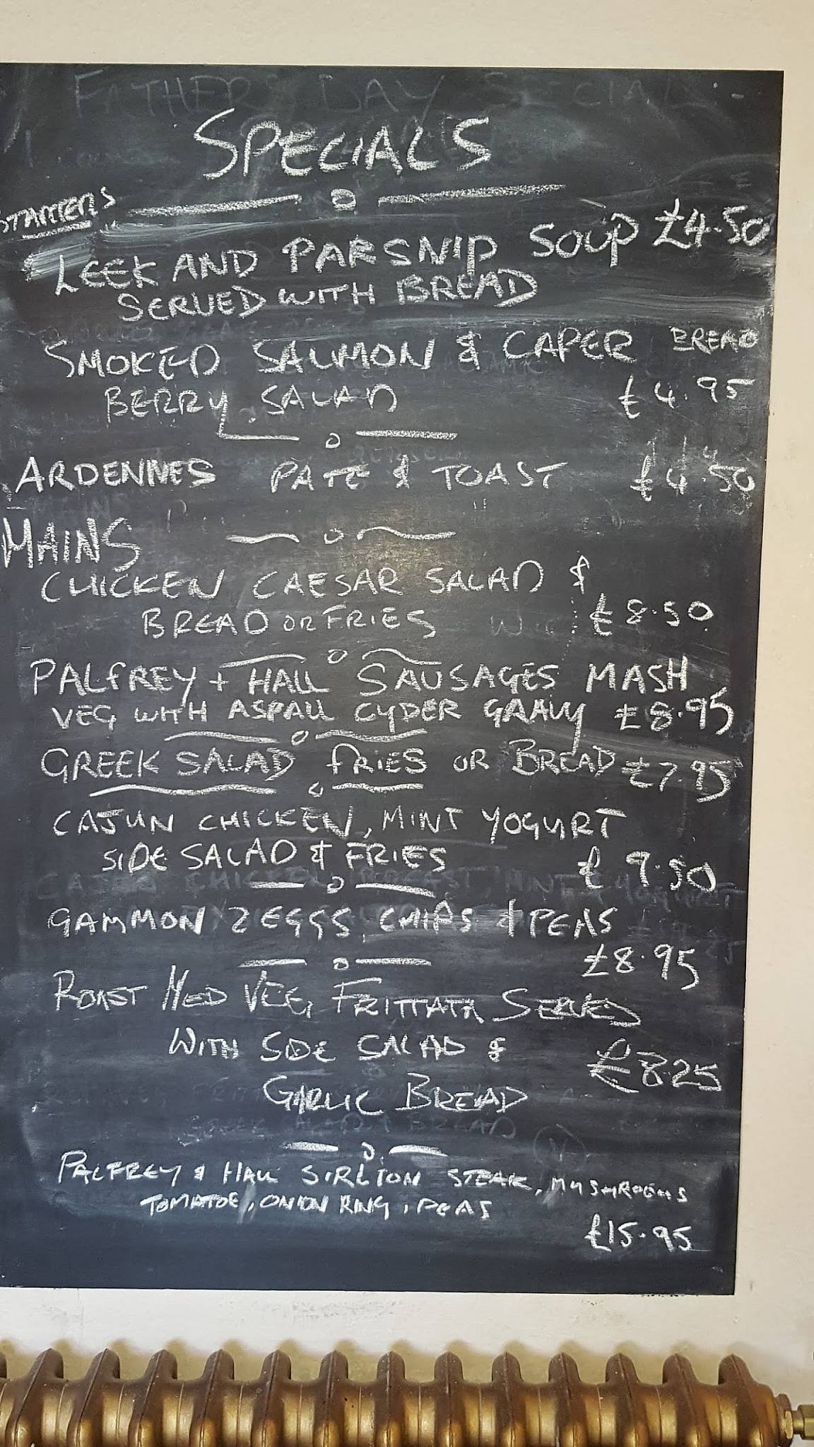 Menu at Angel Inn Debenham pub & bar, Debenham