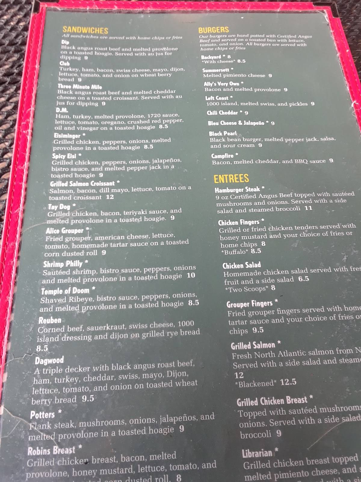 Menu at Apple Annie's Deli & Pub, Florence