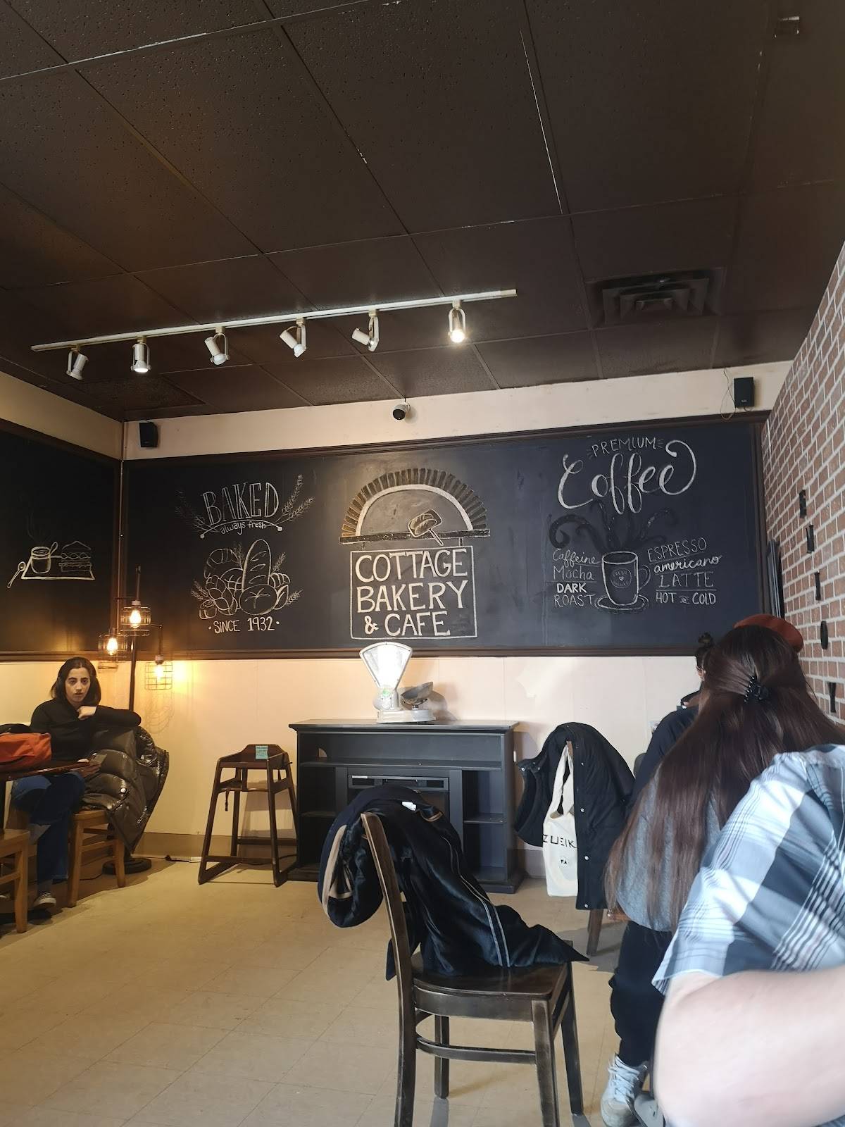 Menu at Cottage Bakery, Winnipeg, Pembina Hwy