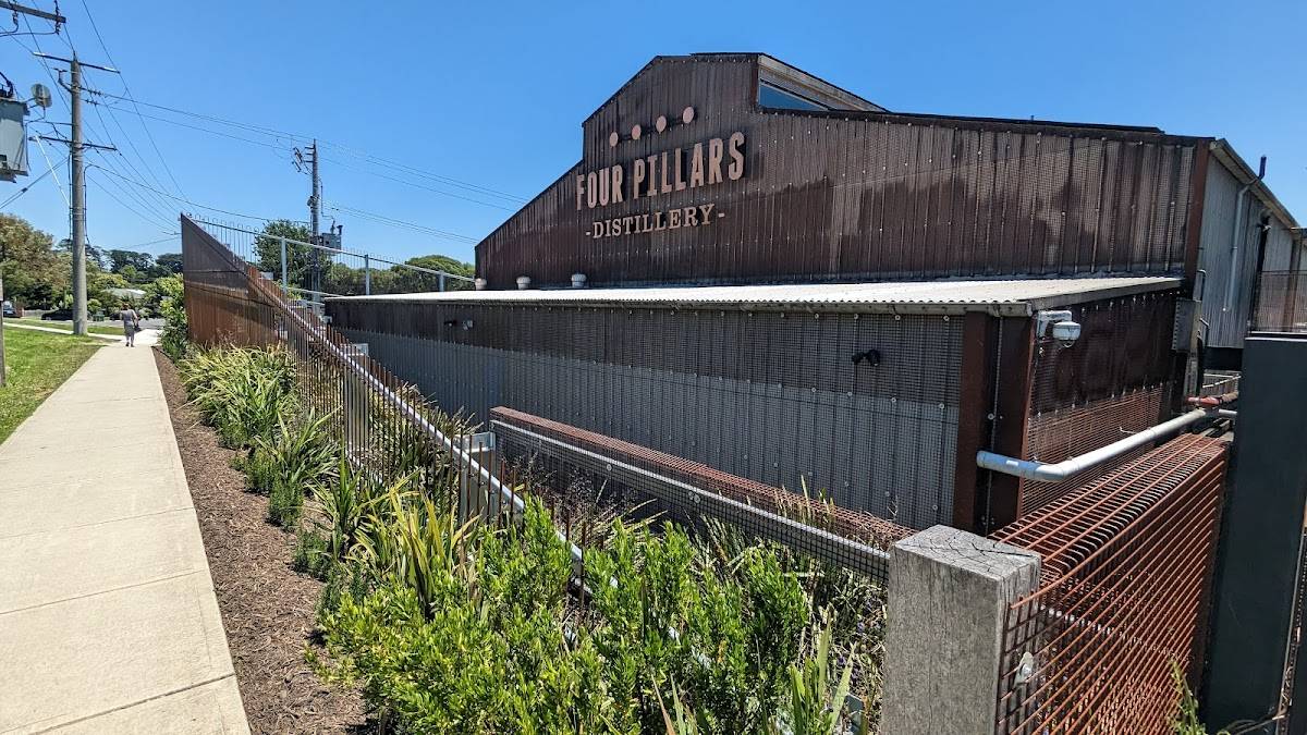 Menu at Four Pillars Gin Distillery pub & bar, Healesville