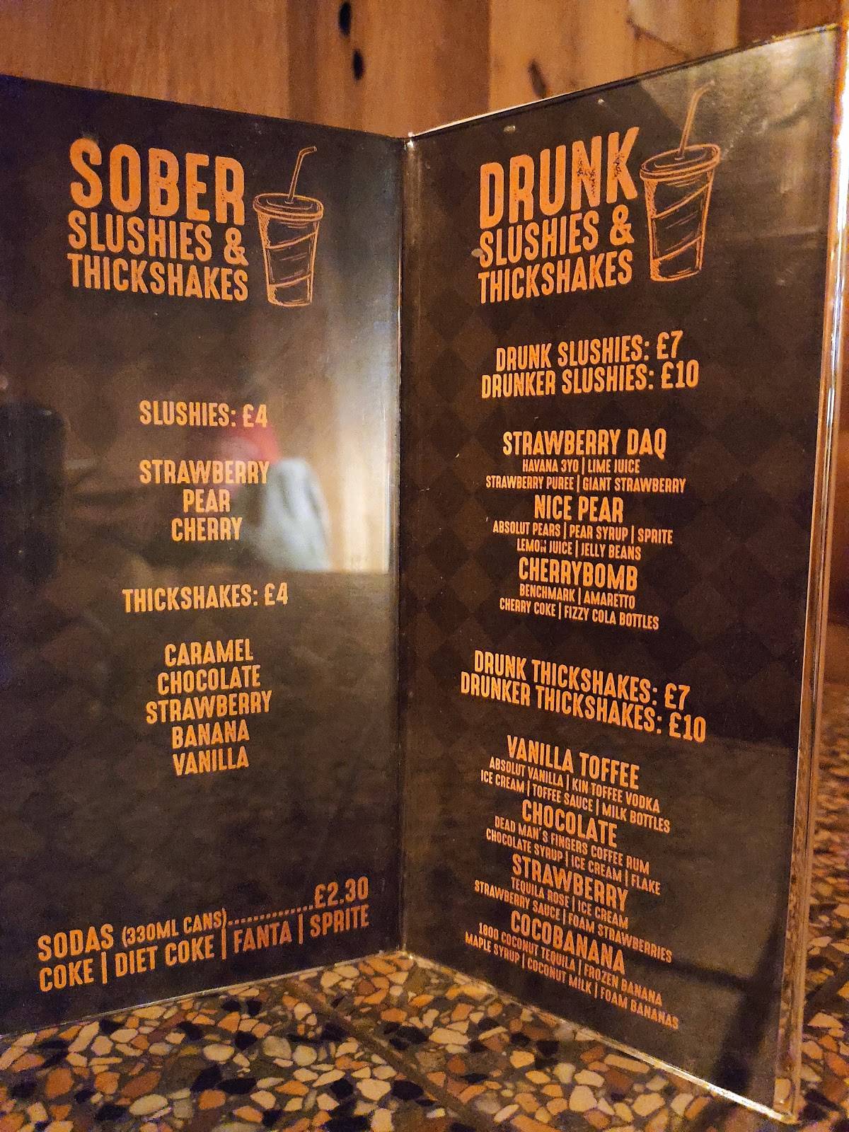 Menu at Hop House pub & bar, Bangor