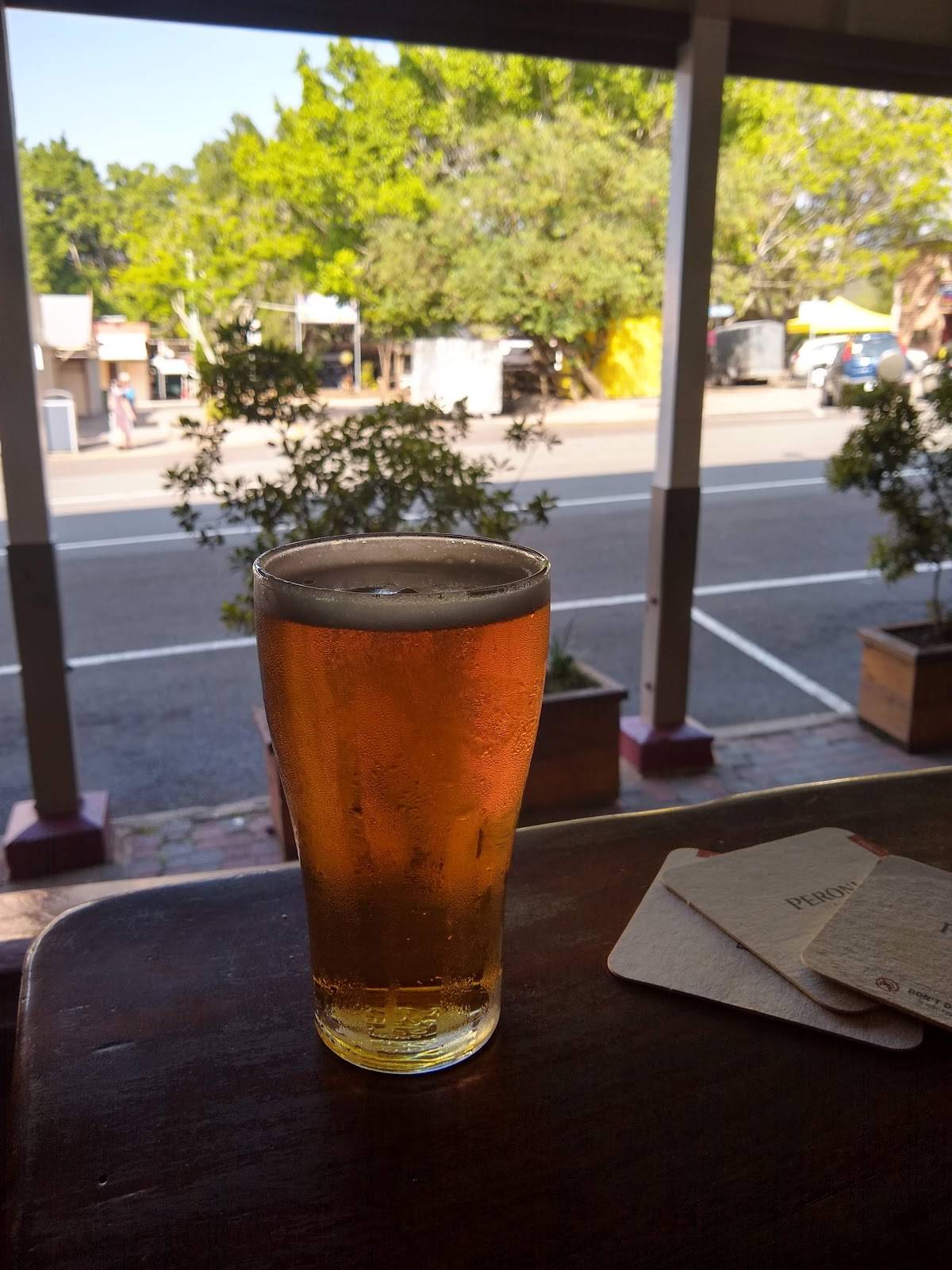 Menu at Matso's Sunshine Coast Brewery restaurant, Eumundi