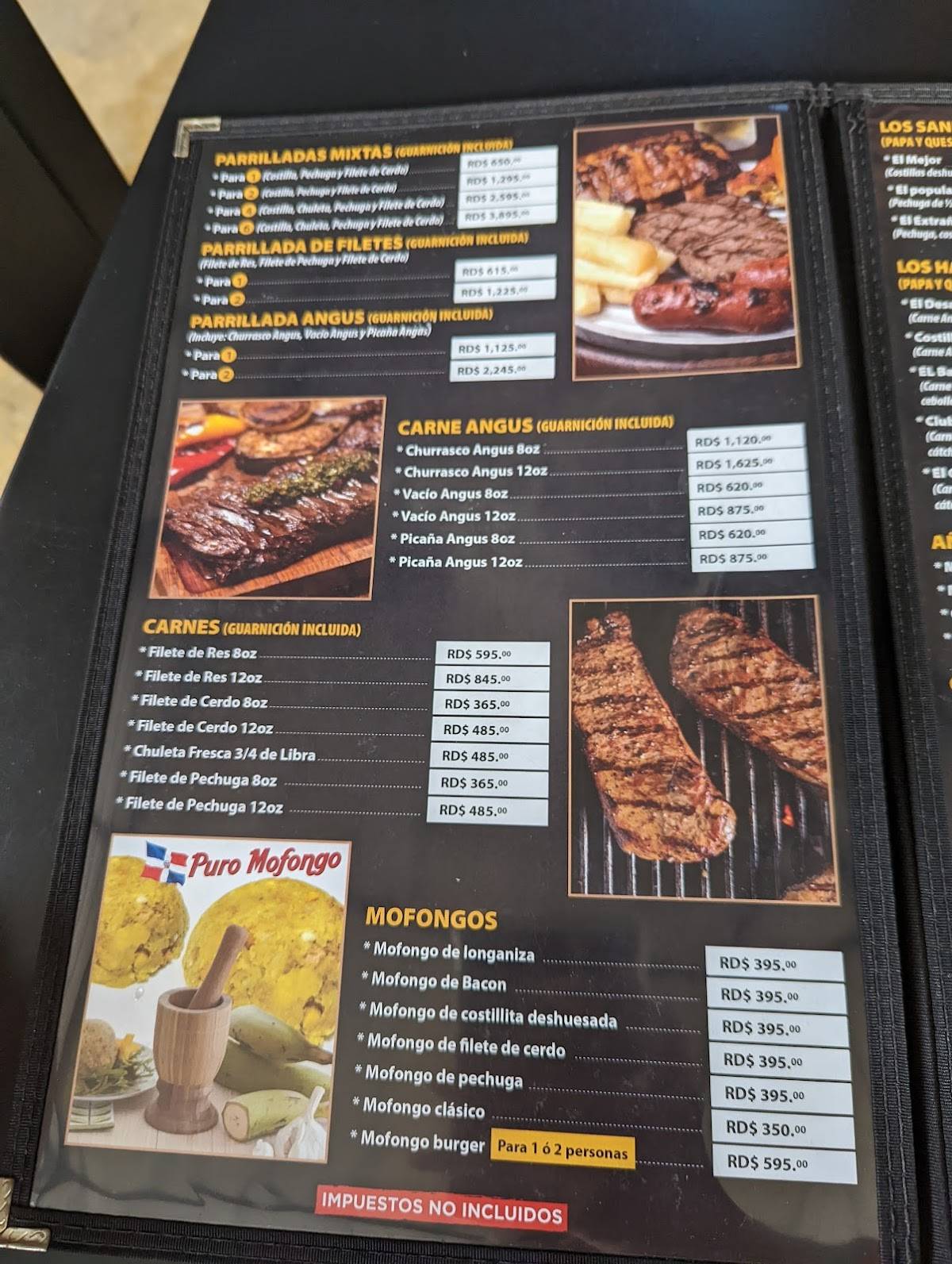 Carta de Rafelo Vela La Parrillada del Año, Santo Domingo