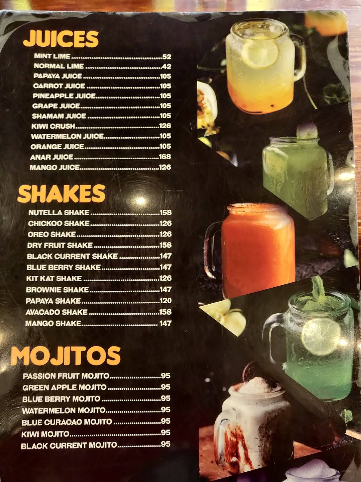Menu at Al Taza - Kozhikode, Kozhikode