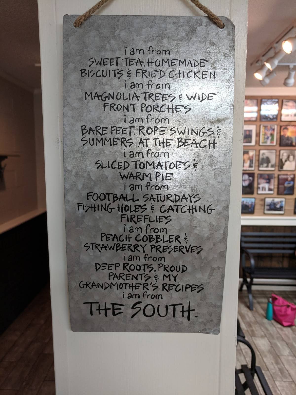 Menu at Buckner's Family Restaurant, USA