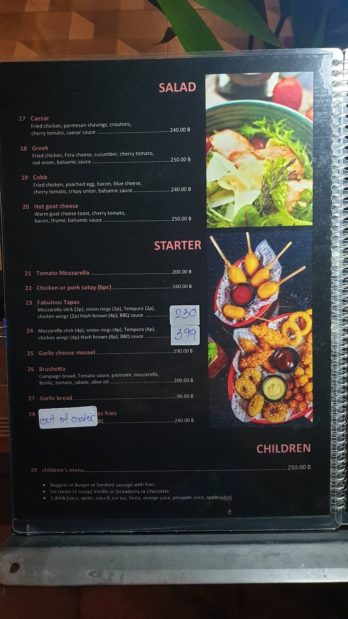 Menu at Burger n' Co restaurant, Pattaya City, 352 87 Pratamnak Rd