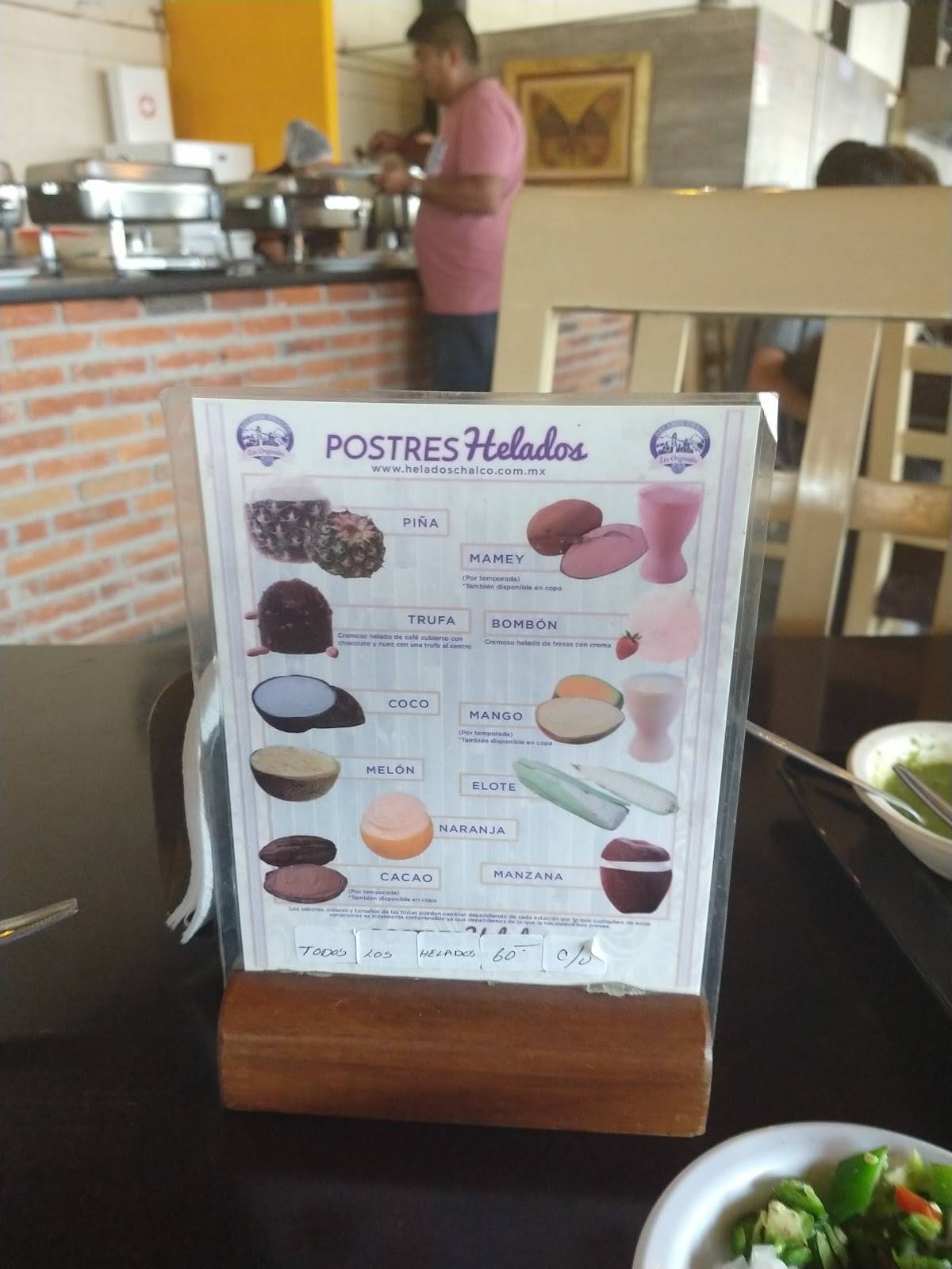 Carta del restaurante El Rescoldo Buffet (San Mateo), Toluca del Lerdo ...