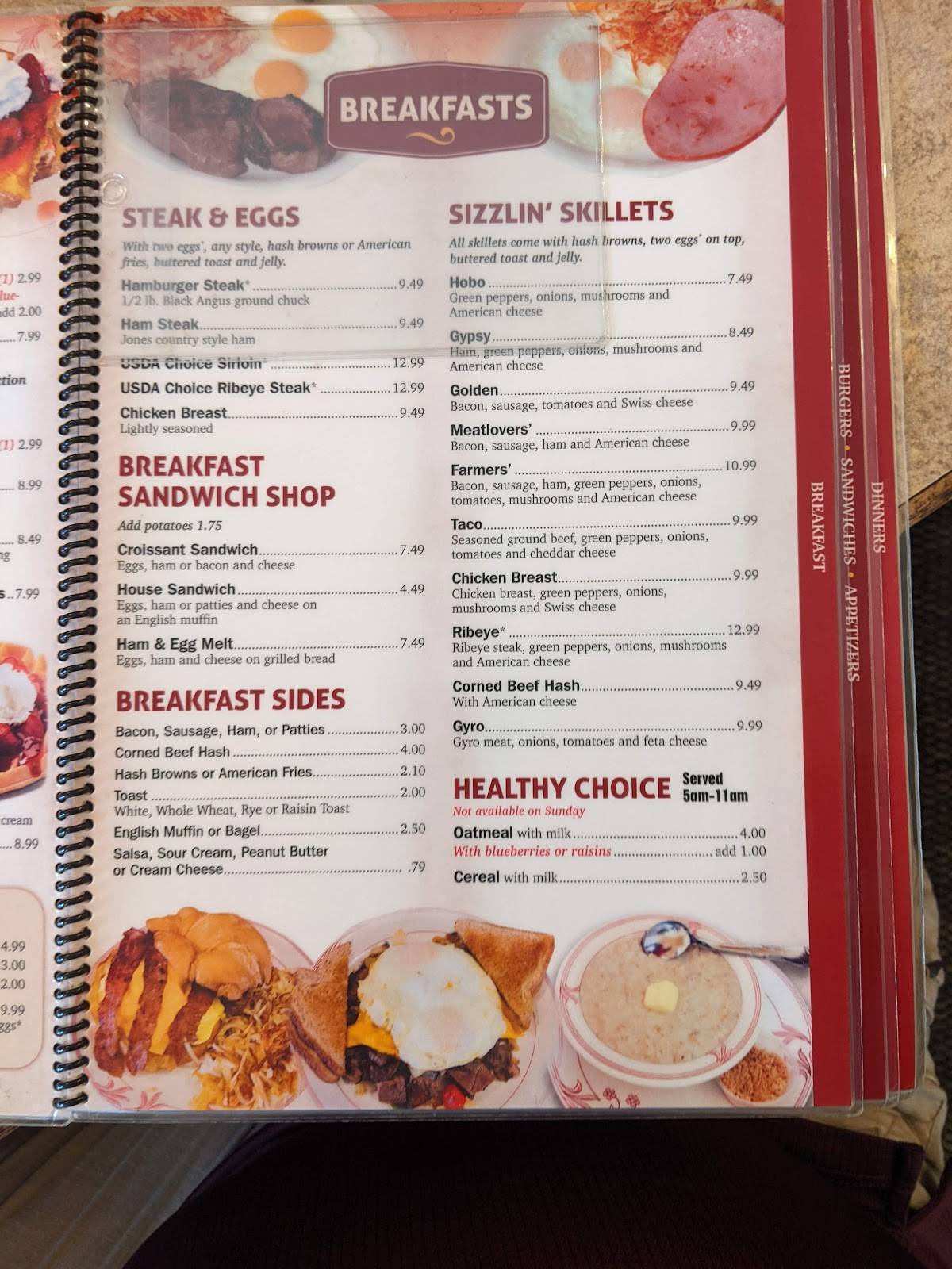 Menu at Fort Atkinson Family Restaurant, Fort Atkinson