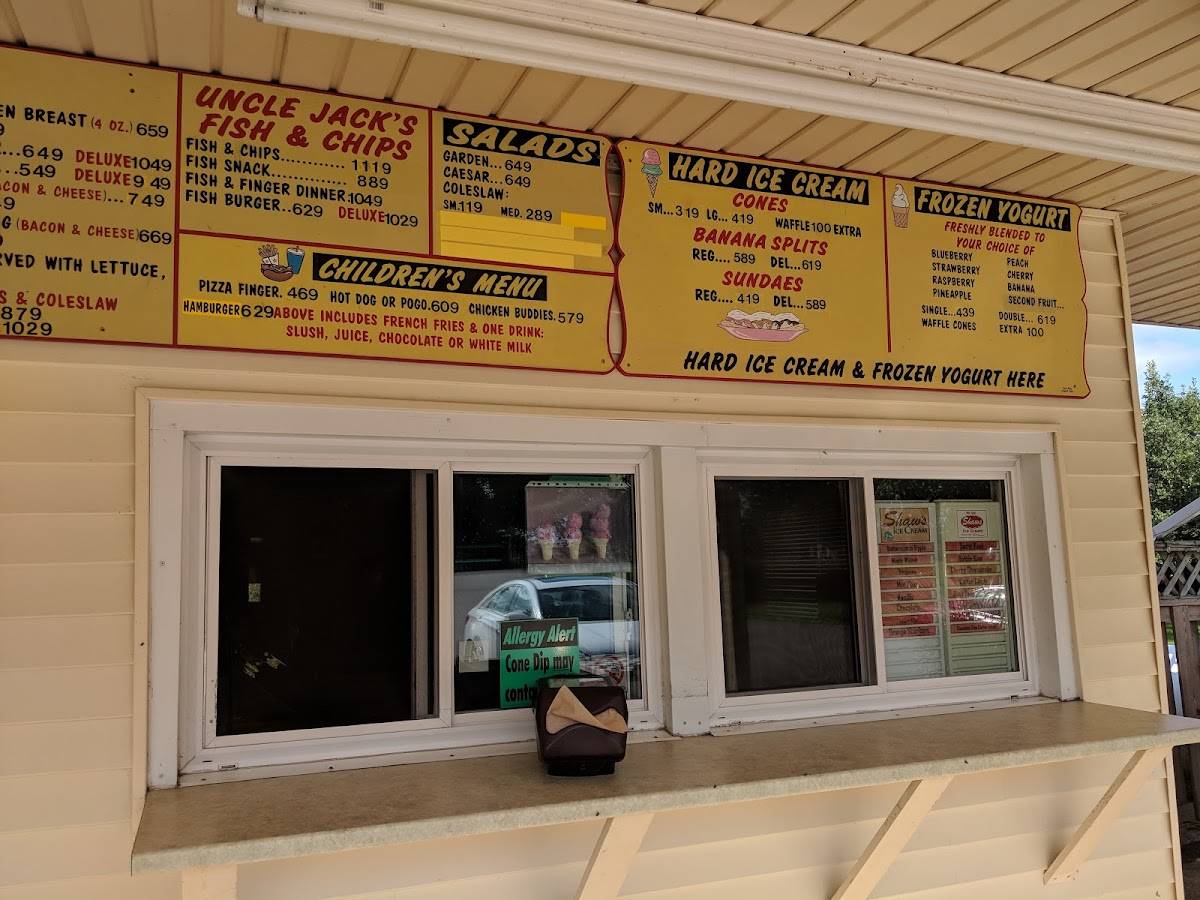 Menu at Freeze King restaurant, Huron East, Huron Rd