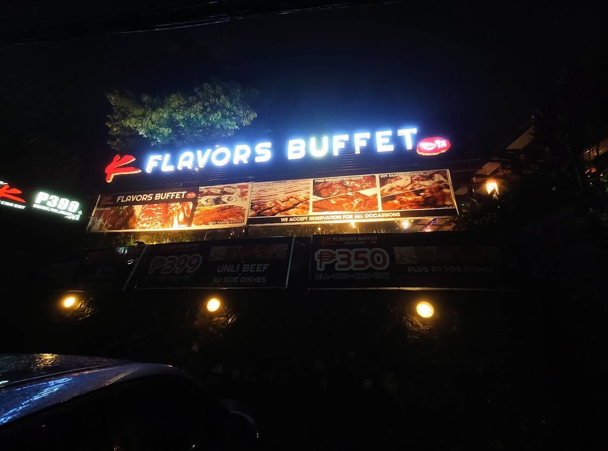 Menu at K Flavors Buffet restaurant, Baguio, 36 Legarda Rd