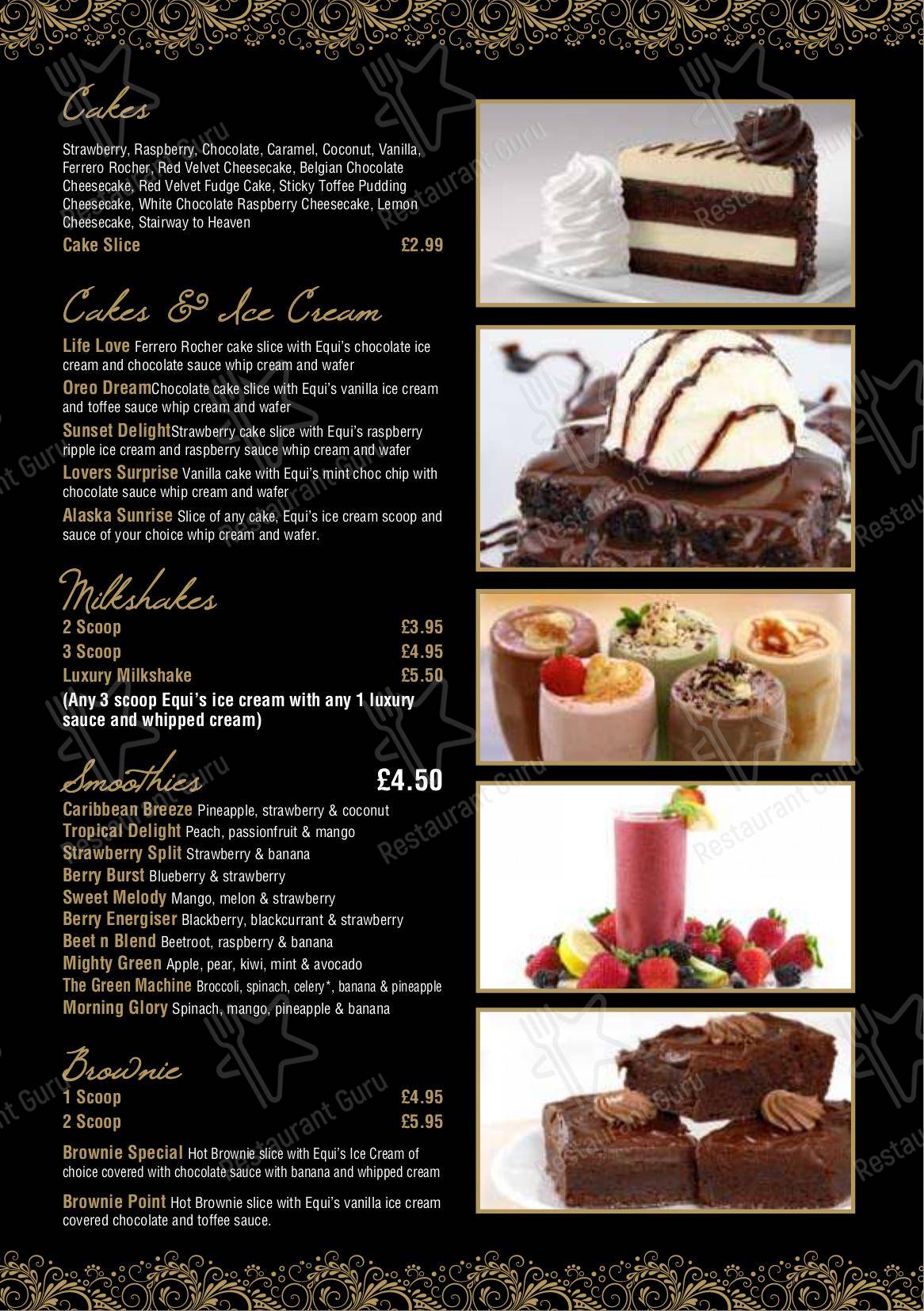 Menu at Kebabish Of Oban restaurant, Oban