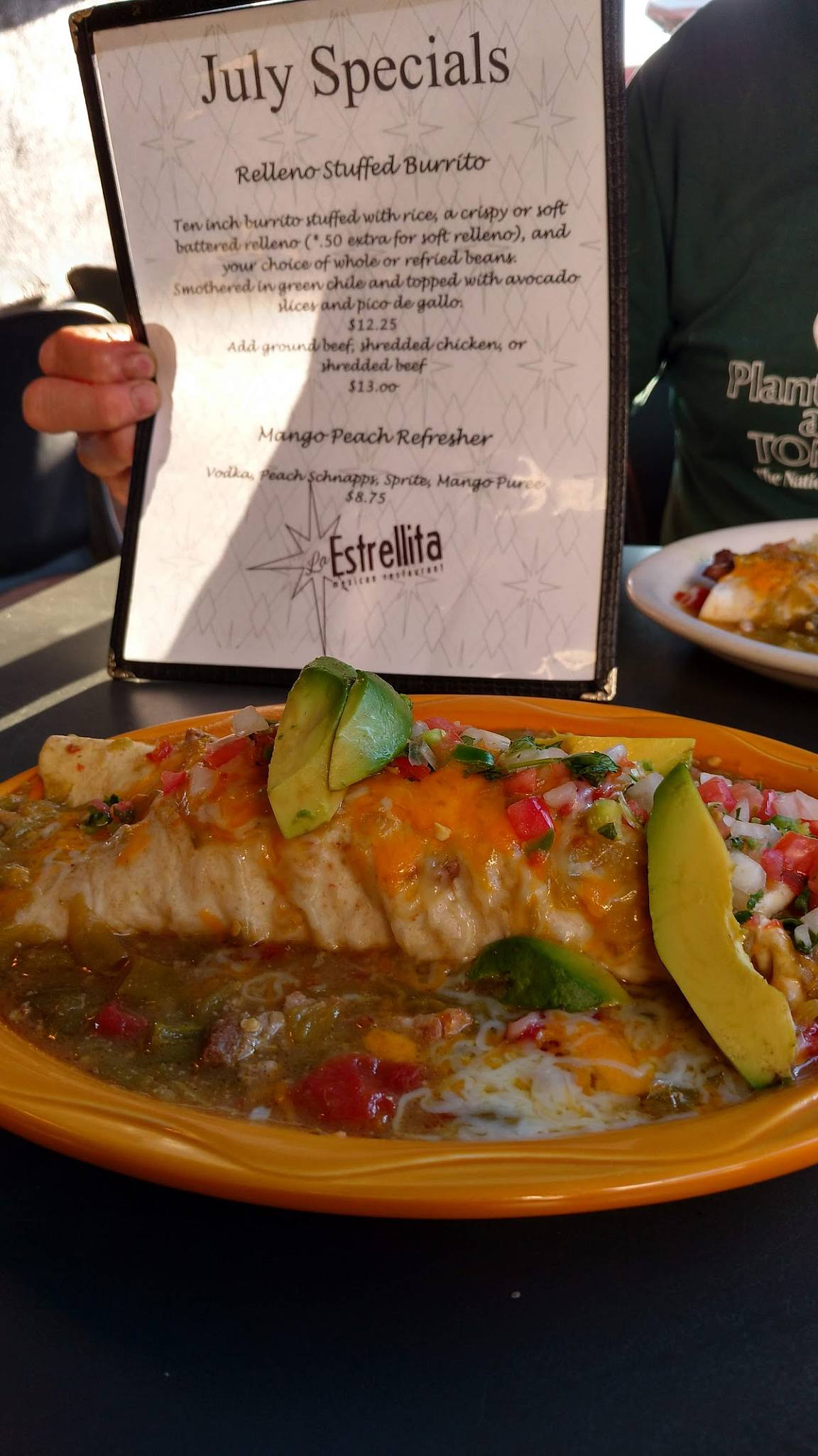 Menu at La Estrellita restaurant, Brighton, 45 N Main St