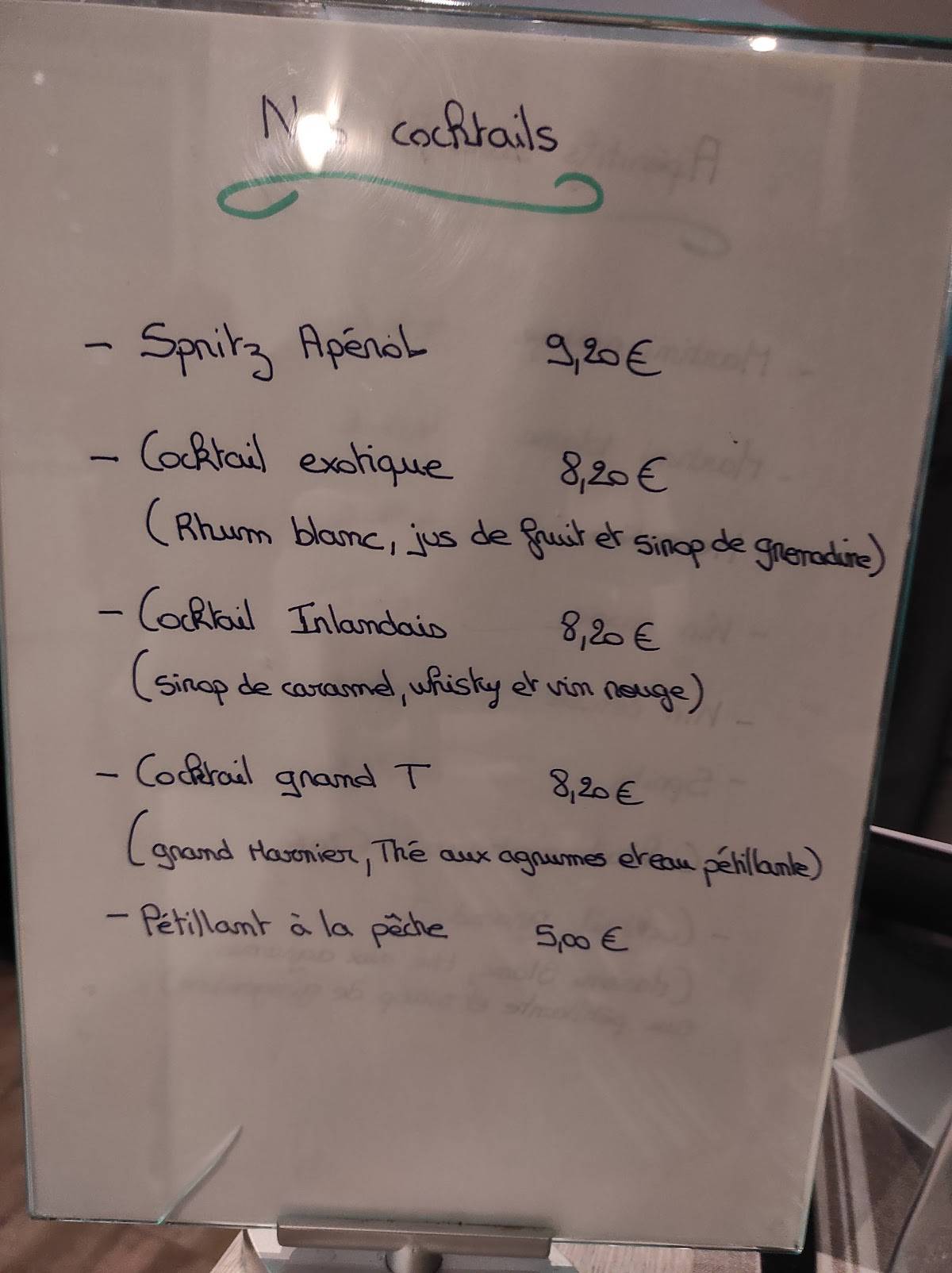 Menu au La Pomme Rotie Flévy restaurant, Flévy