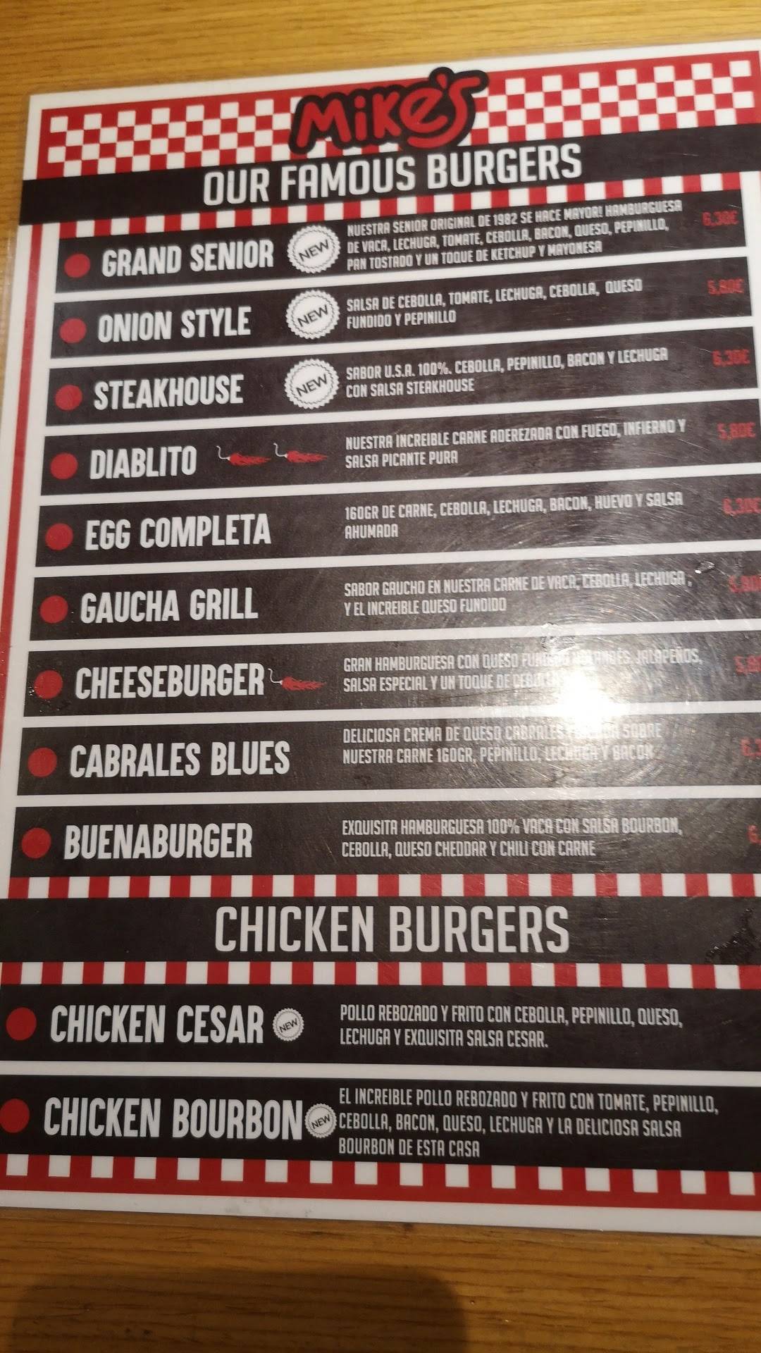 carta-del-restaurante-mike-s-gij-n-general-suarez-valdes
