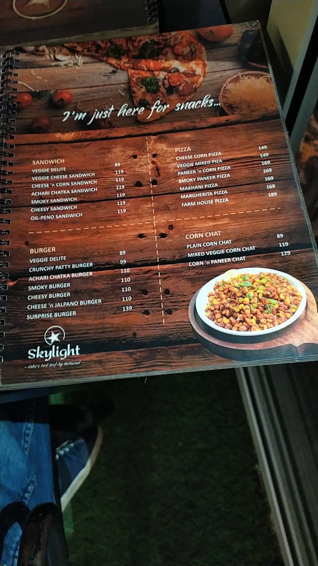 Menu at SONU SKYLIGHT FAMILY RESTAURANT AND MARRIAGE GARDEN, Katni