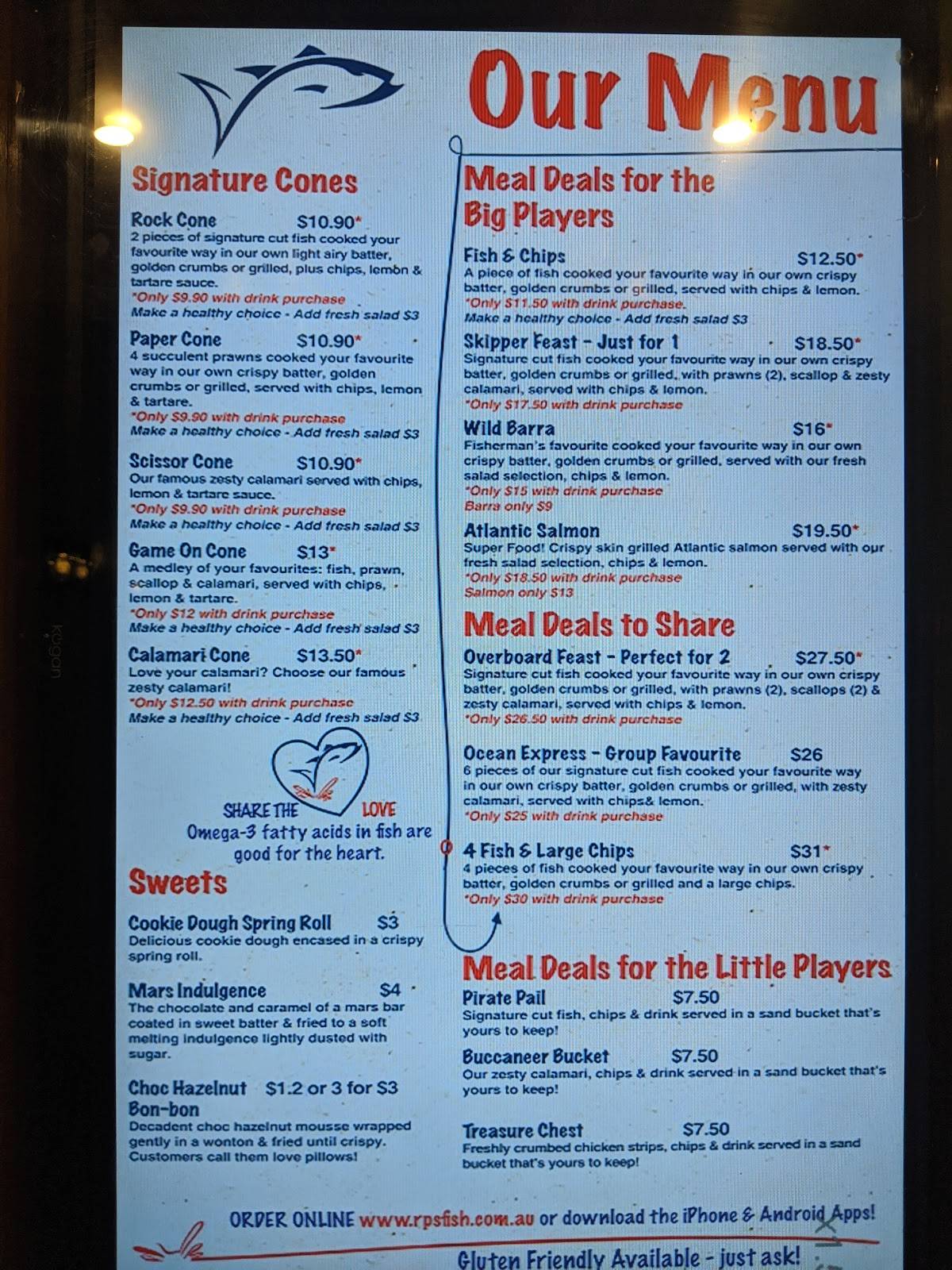 Menu at Rock Paper Scissors The Strand restaurant, North Ward, 21 The ...
