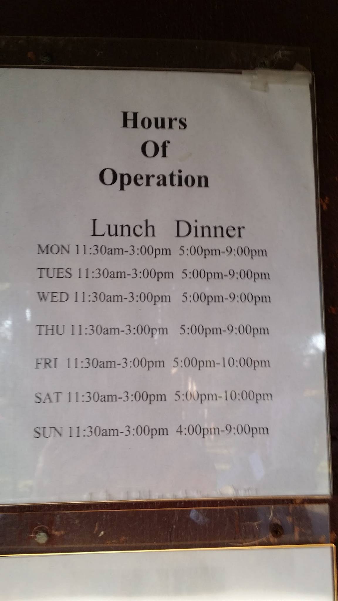 Menu at Pinnacle Peak Steakhouse, San Dimas