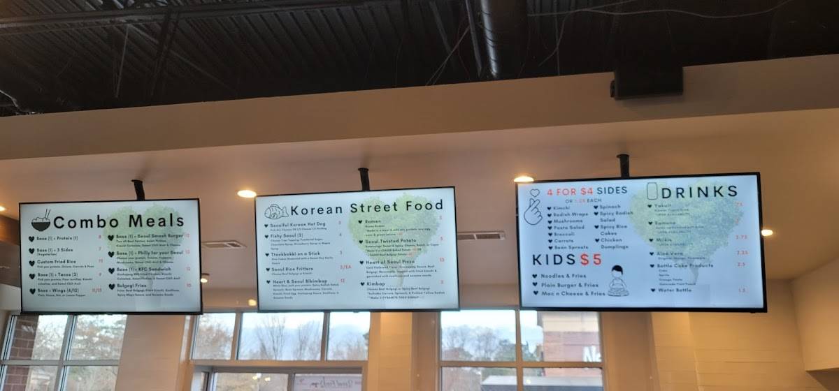 Menu at KPOP BBQ TO GO, Kennesaw
