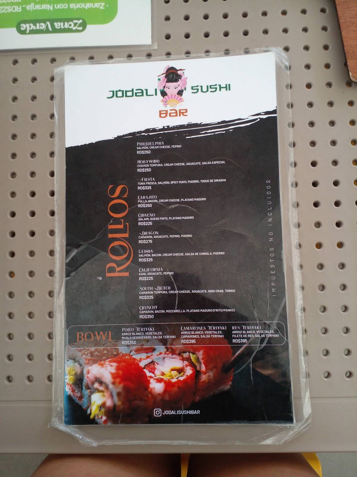 Menu at Siblings Food Park restaurant, Puerto Plata