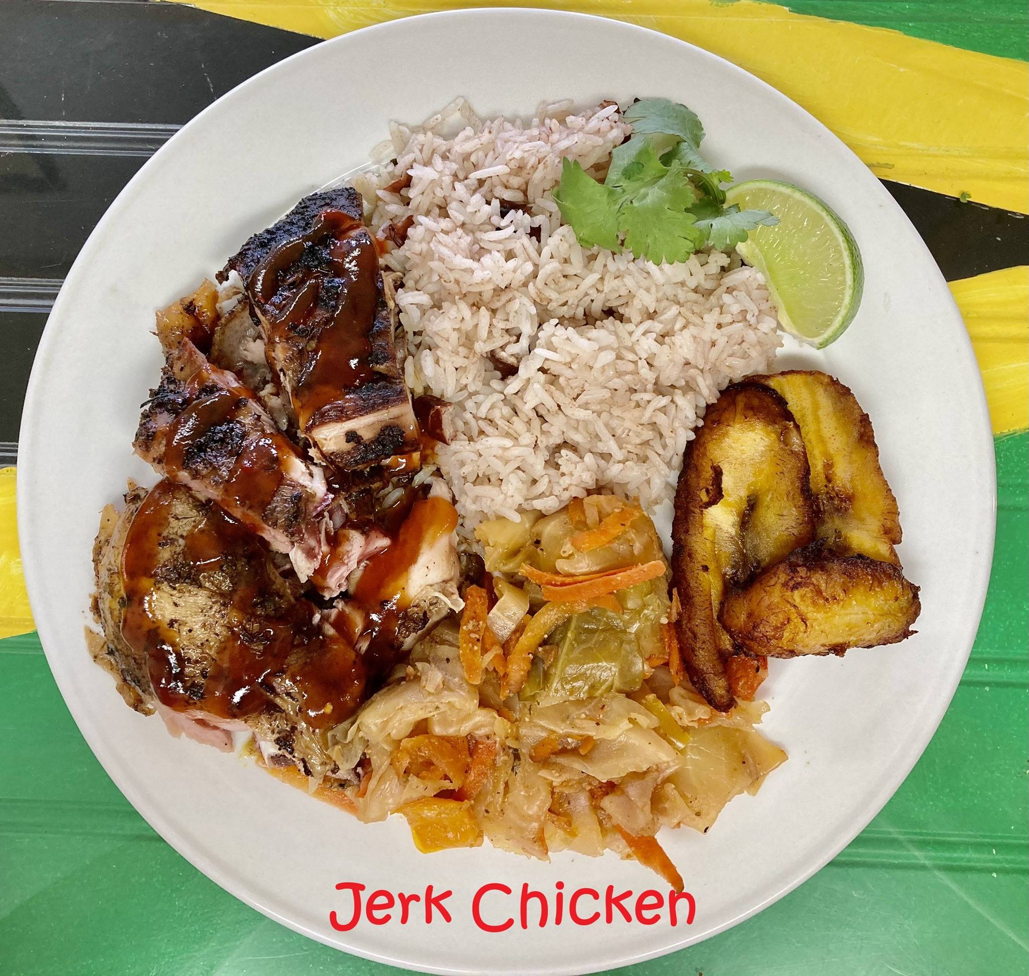 Menu at Jamaican Supreme Food Truck restaurant, South Burlington