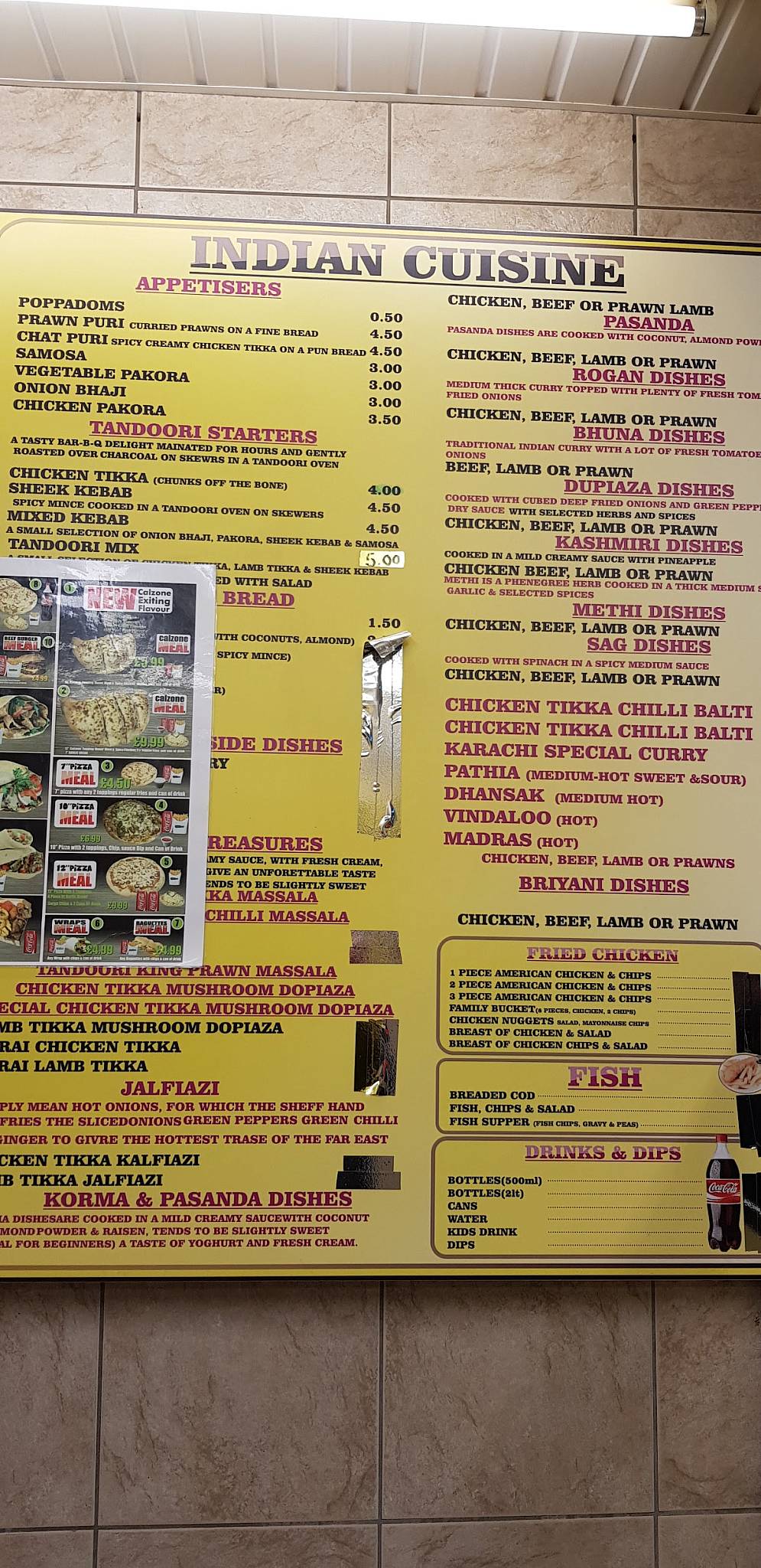 Menu at Spice House Lurgan fast food, Lurgan