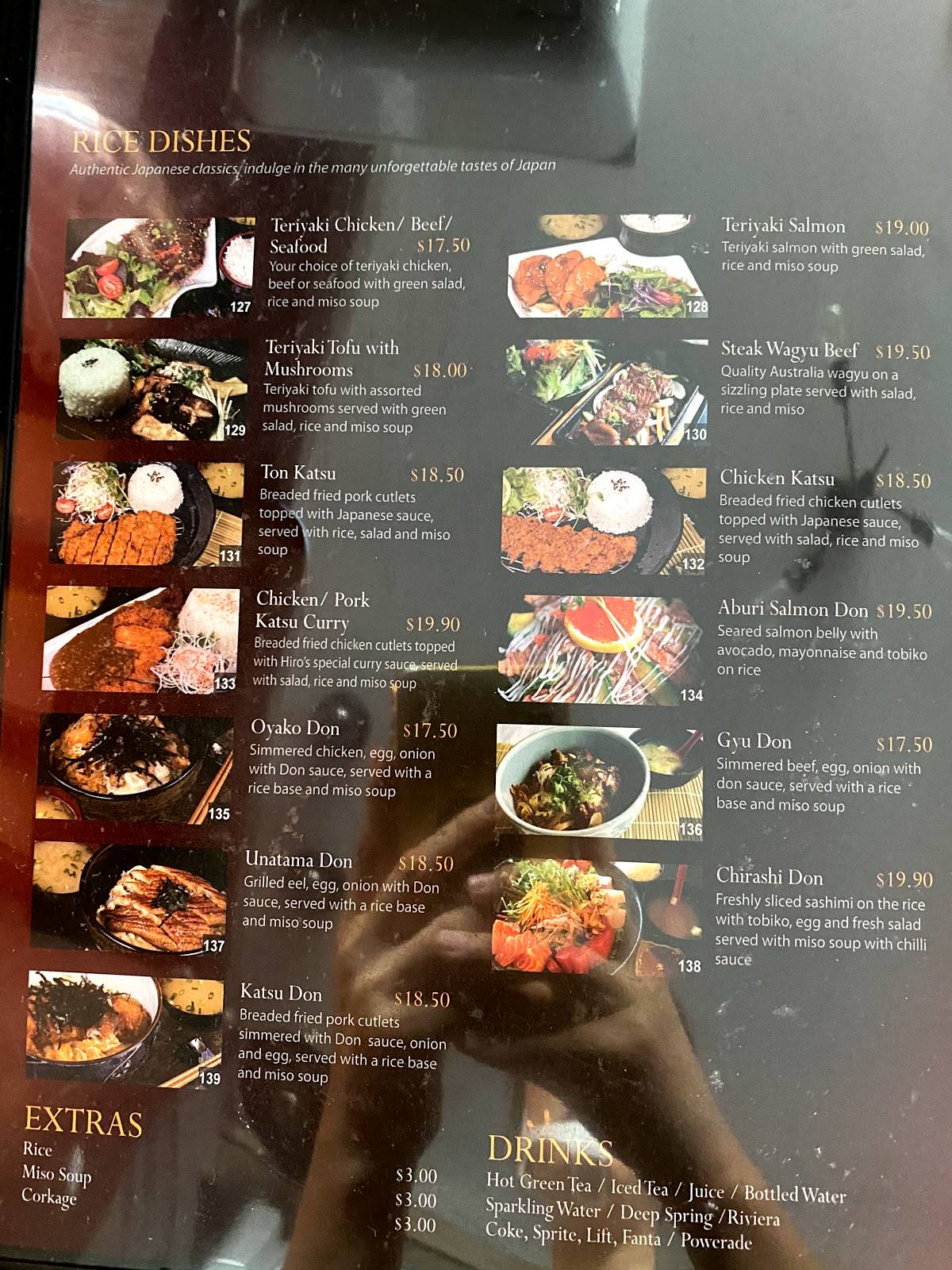 Menu at Sushi Hiro (Fran & Fran P/L) restaurant, Freshwater