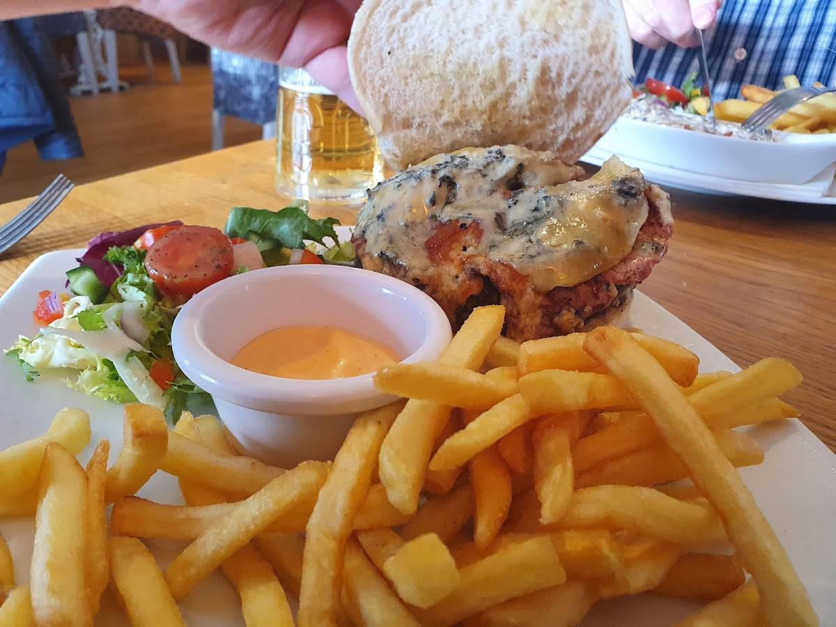 Menu at The Anchor Inn restaurant, Sutton Bridge