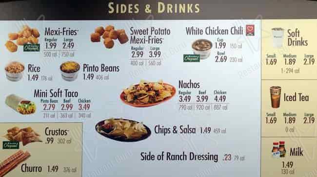 Menu at Taco Time NW restaurant, Enumclaw