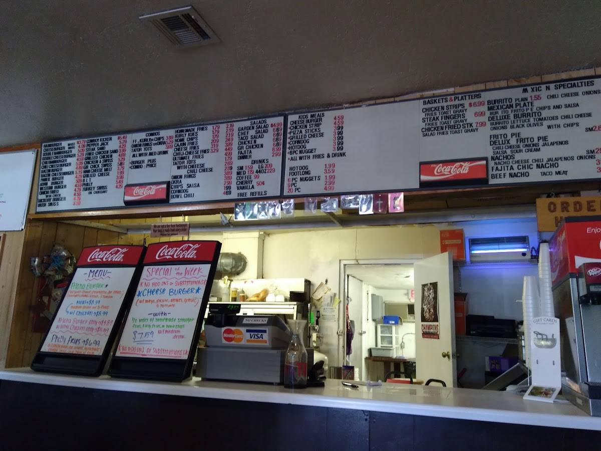 Menu at Tasty Burger restaurant, Choctaw, SE 29th St #6549