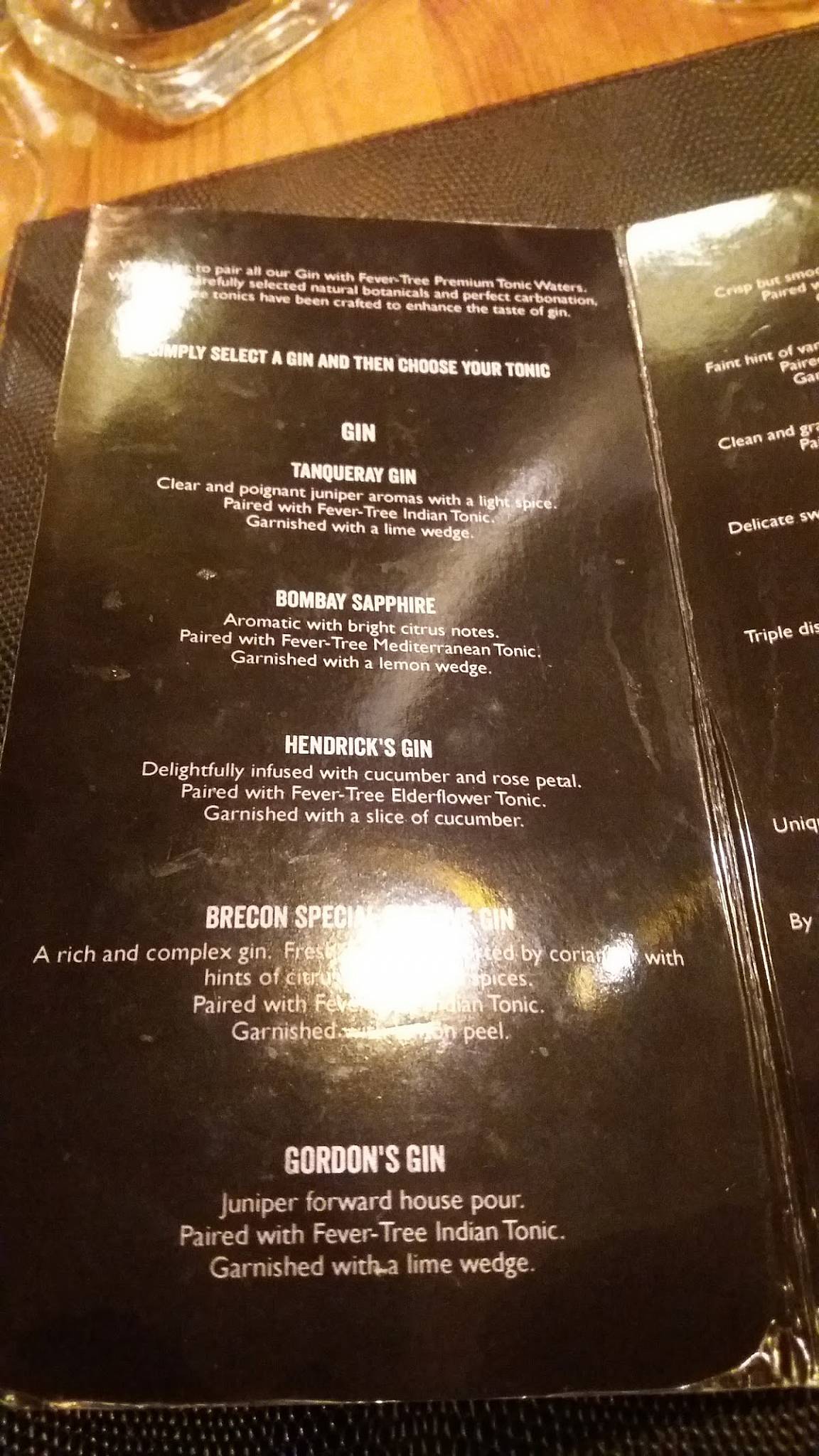 Menu at The Baytree pub & bar, Tenby