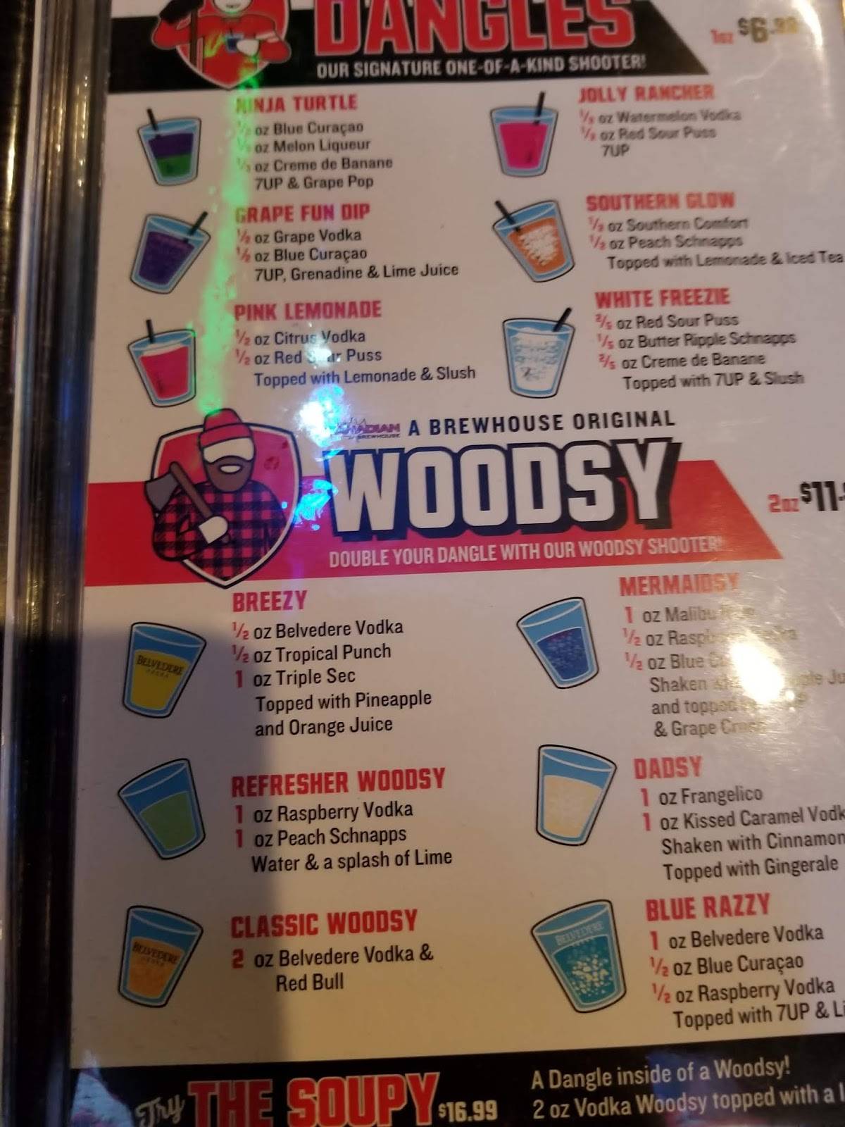 Menu at The Canadian Brewhouse (Airdrie) pub & bar, Airdrie