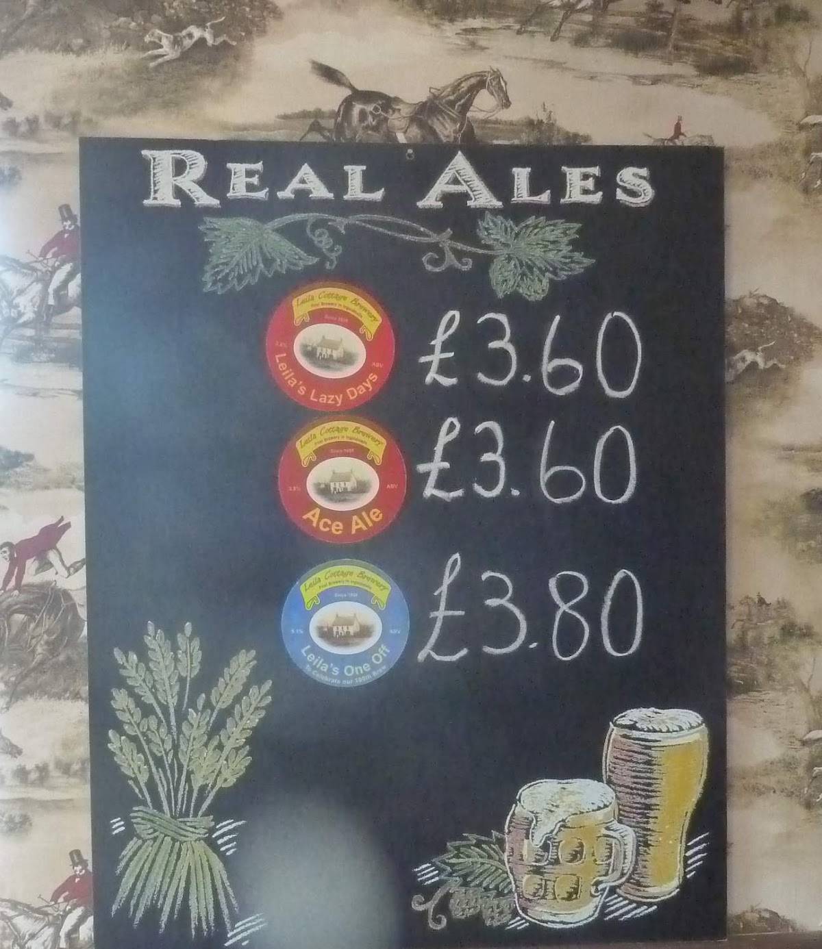 Menu at The Countryman pub & bar, Skegness