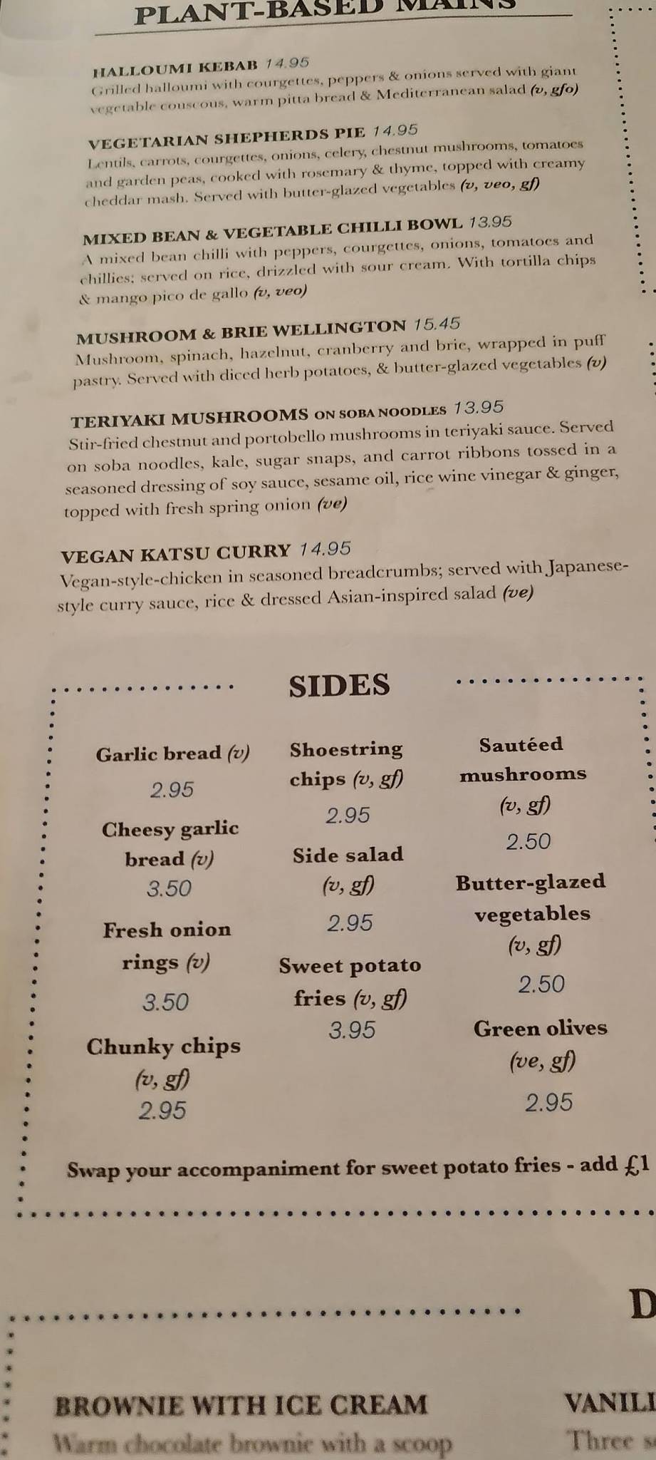 Menu at The Gate pub & bar, Barnet, Barnet Rd
