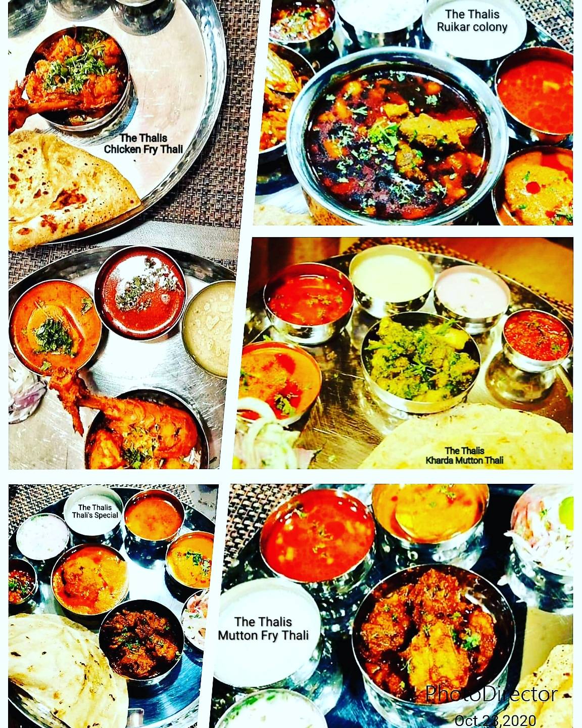 Menu at The Thalis ( Kolhapuri Thali ) - Best kolhapuri Non-veg thali ...