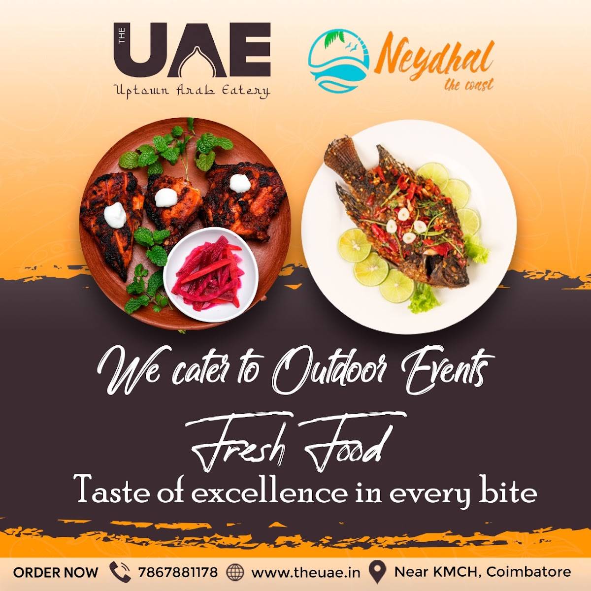 Menu at The UAE - The Uptown Arab Eatery, Coimbatore