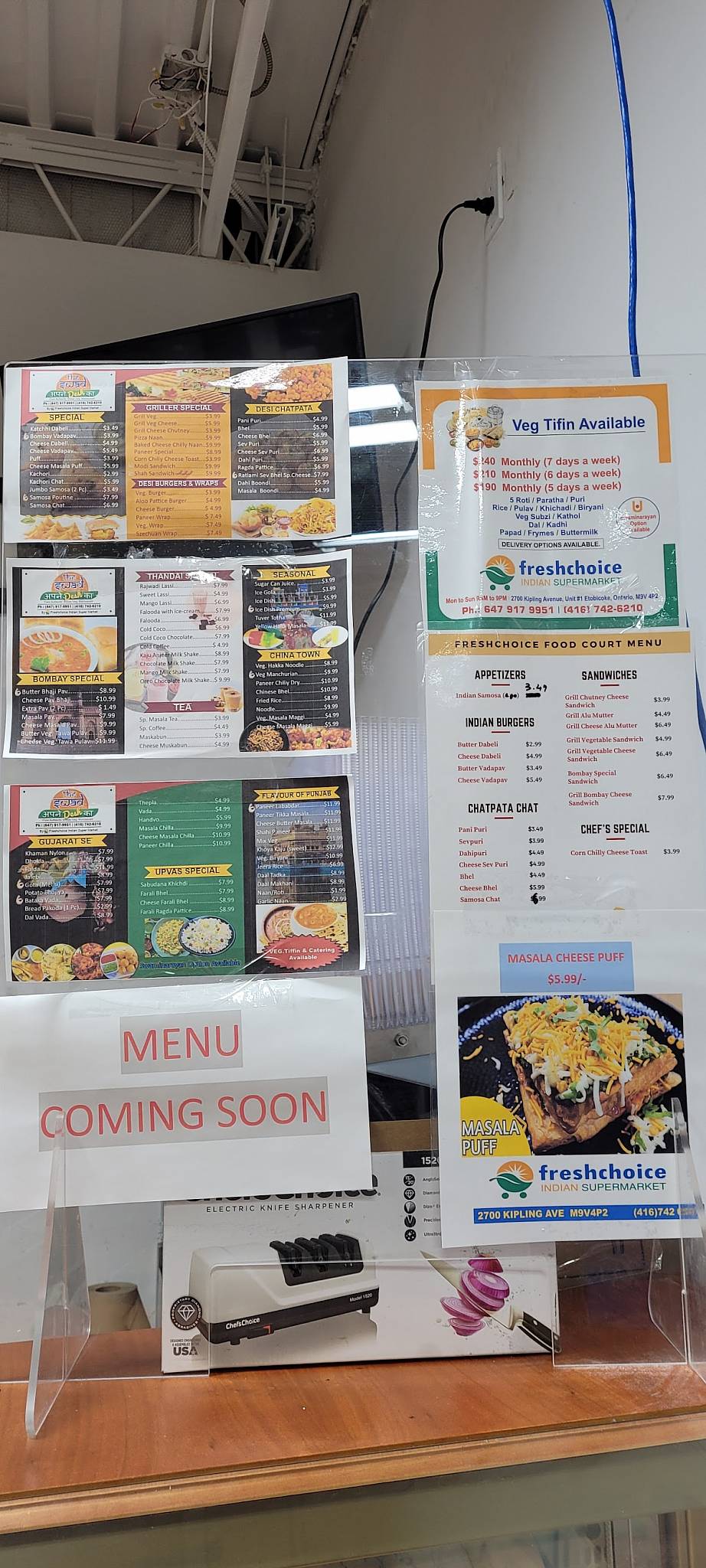 Menu at Tiffin and catering services by The Swad Pure vegetarian ...