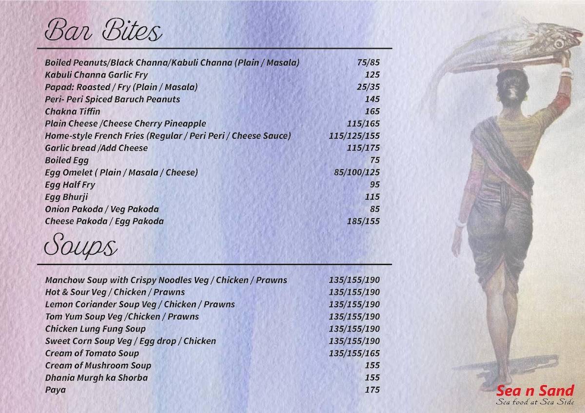 Menu at Farmhouse Sea n Sand, Vasai, Pachu Bandar