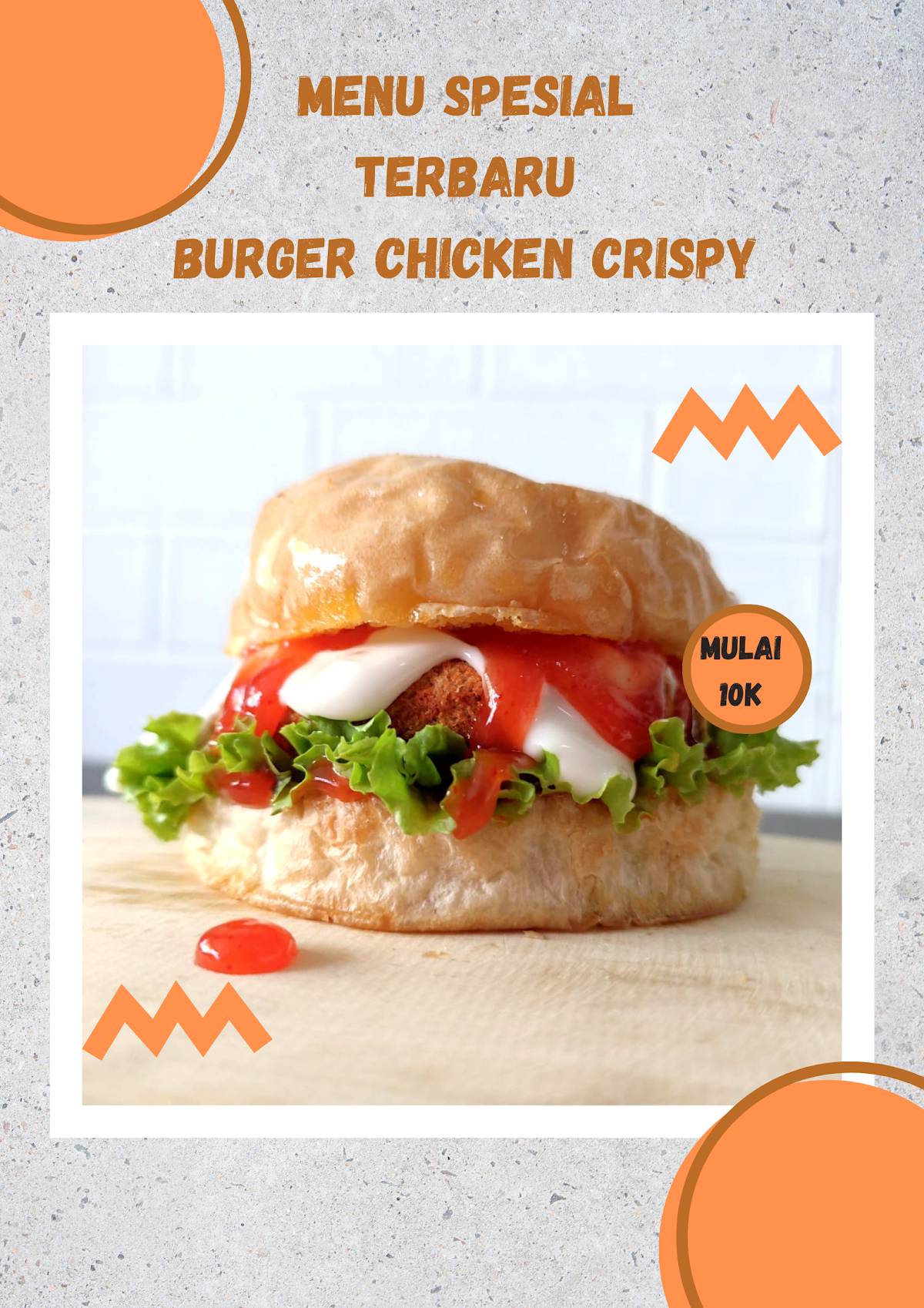 Menu at Warkop 308, Bandung